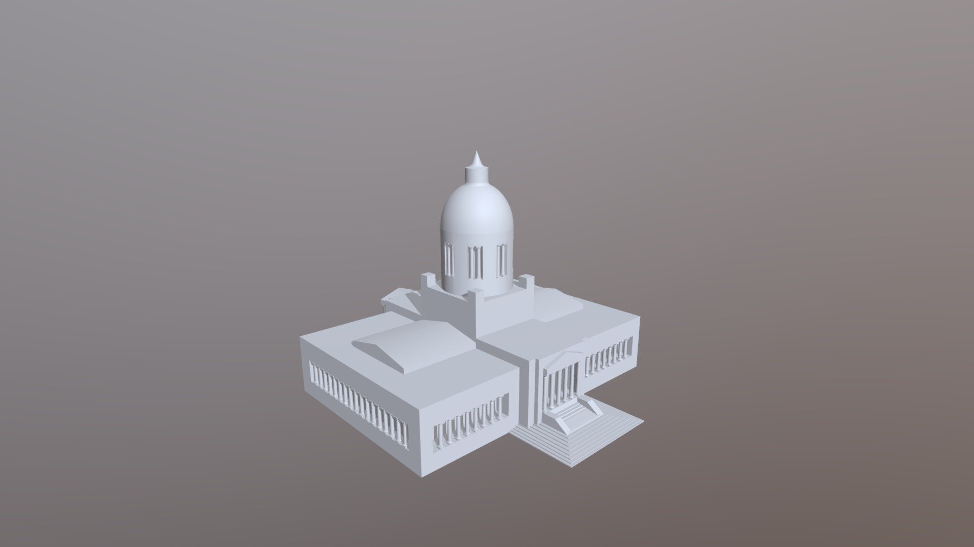 Washington State Capitol Building - 3D model by grimmg [a4e2907 ...
