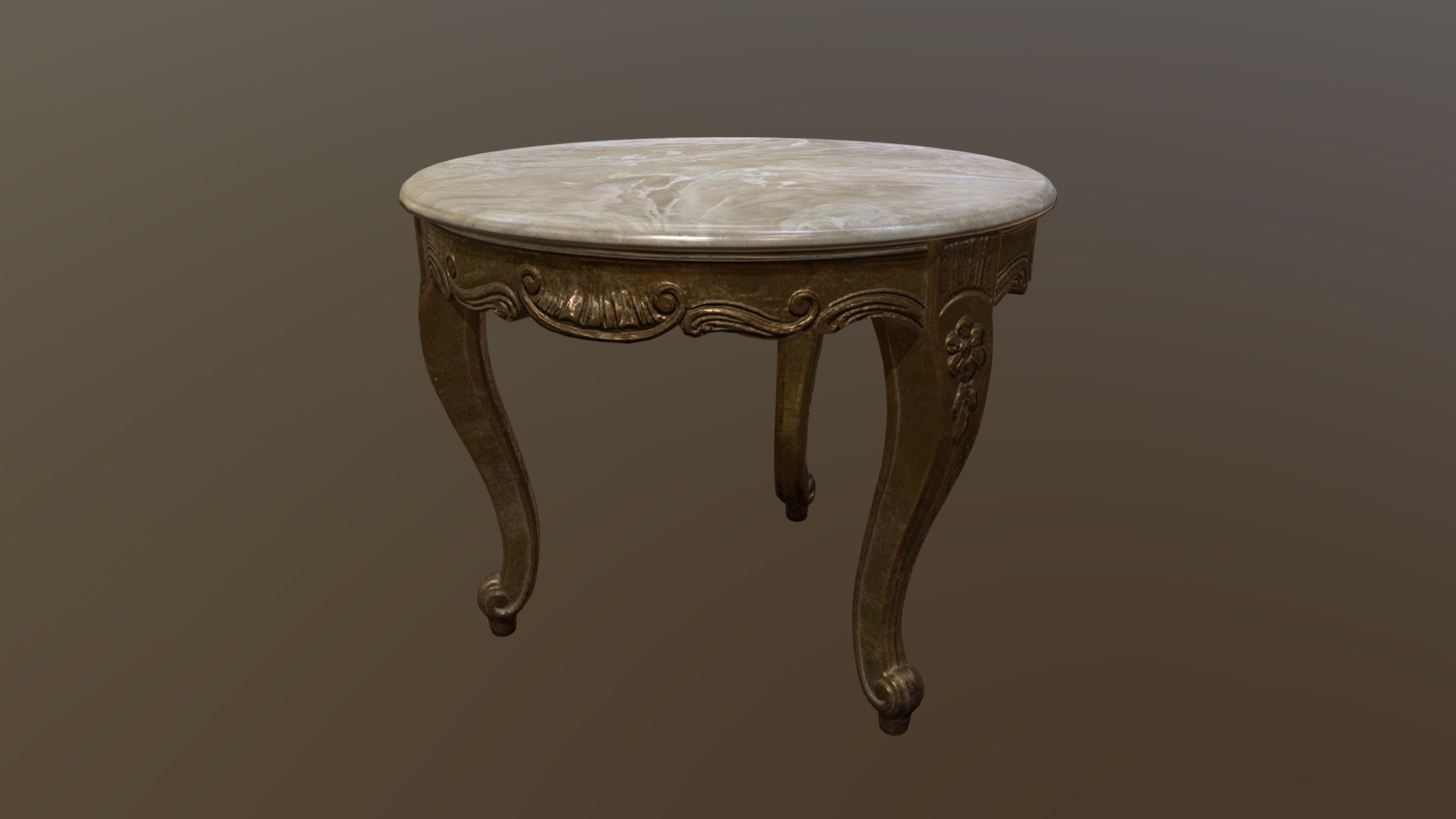 Antique Table - 3D model by Bianca Lopez (@bnl.dsgn) [a4e3eab] - Sketchfab