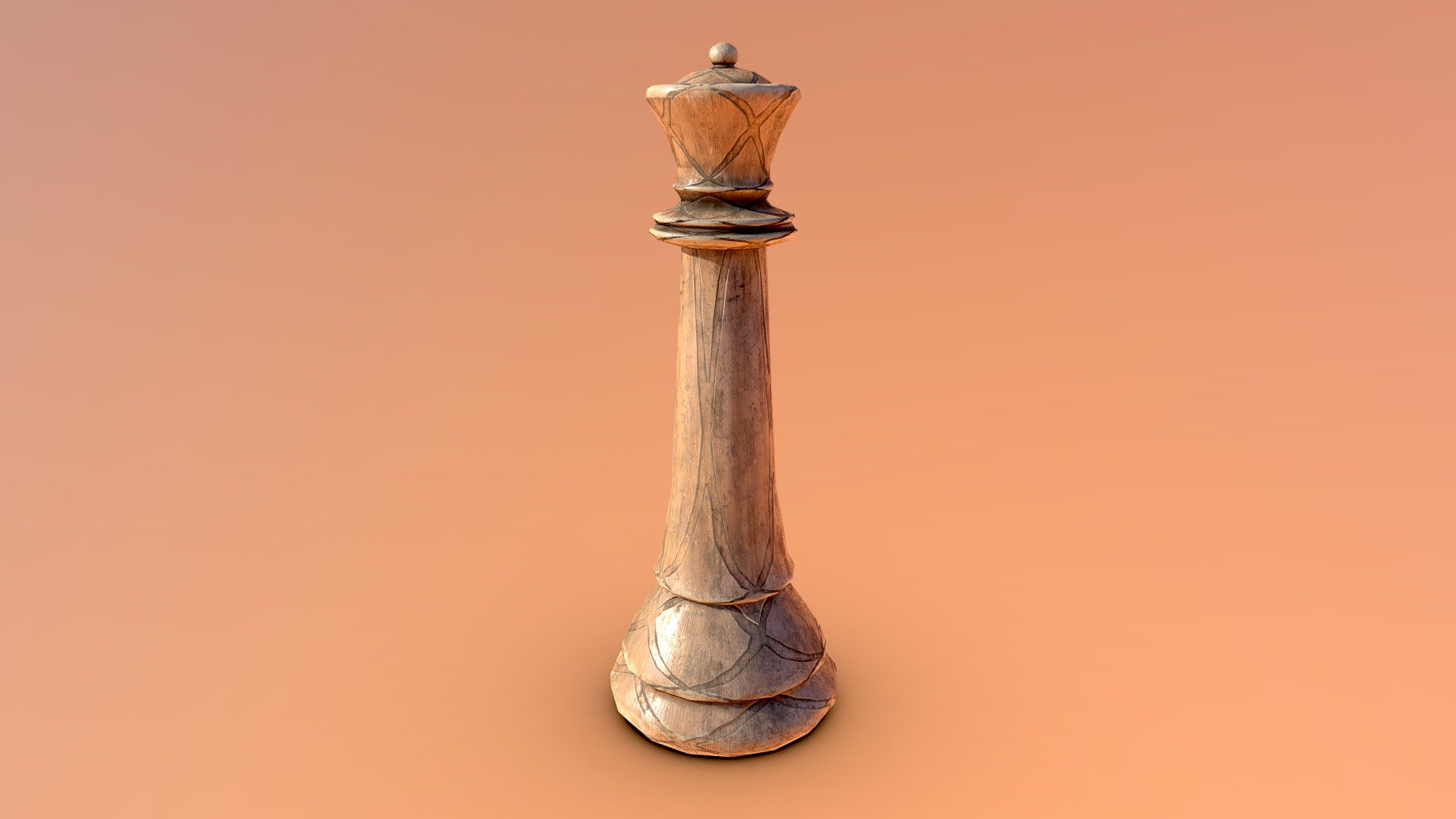 Piece of Chess Queen - Buy Royalty Free 3D model by LuDK (@ludonkey ...