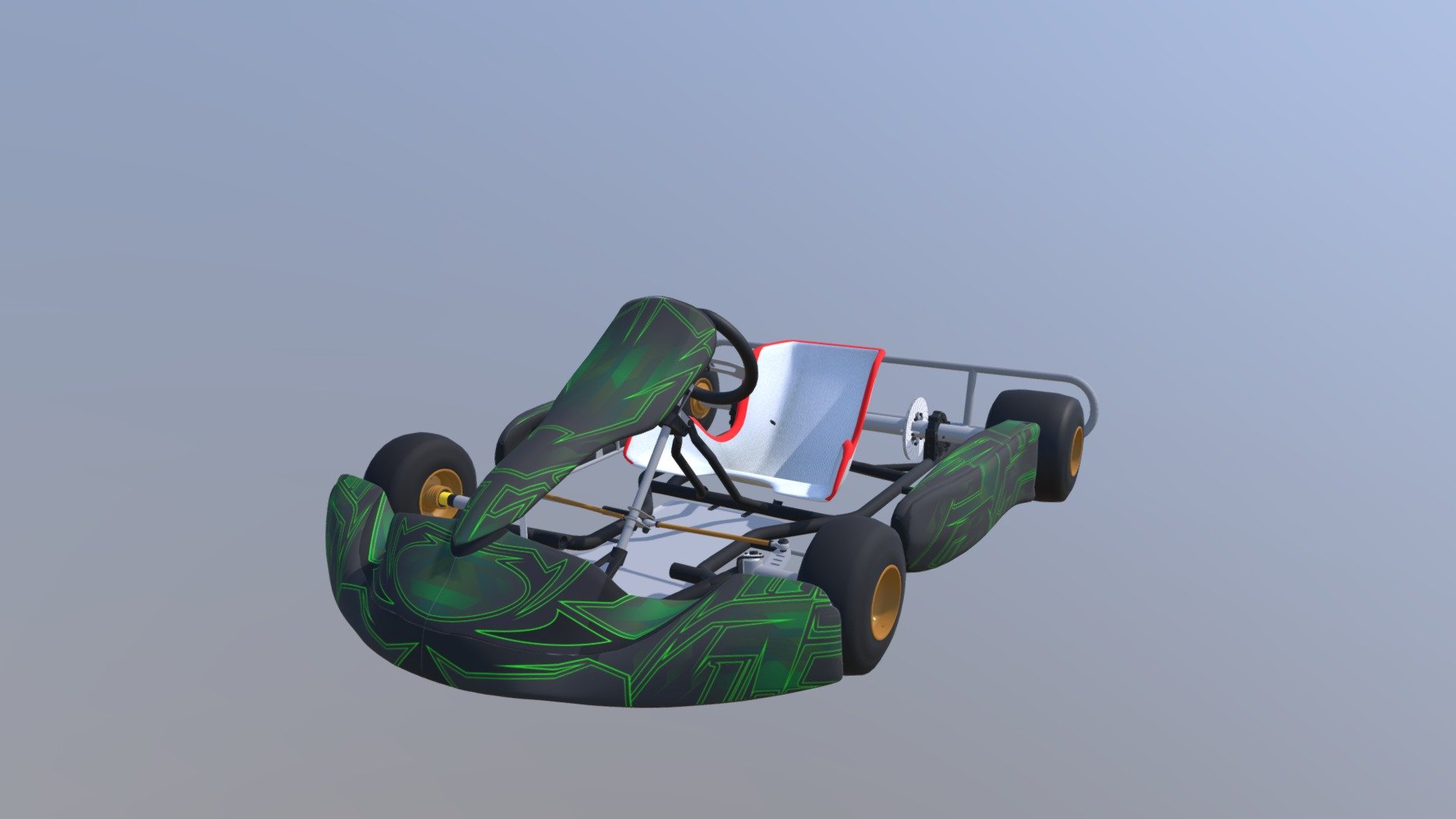 Kart - 3D model by jwkartgraphics [a4e4bbf] - Sketchfab