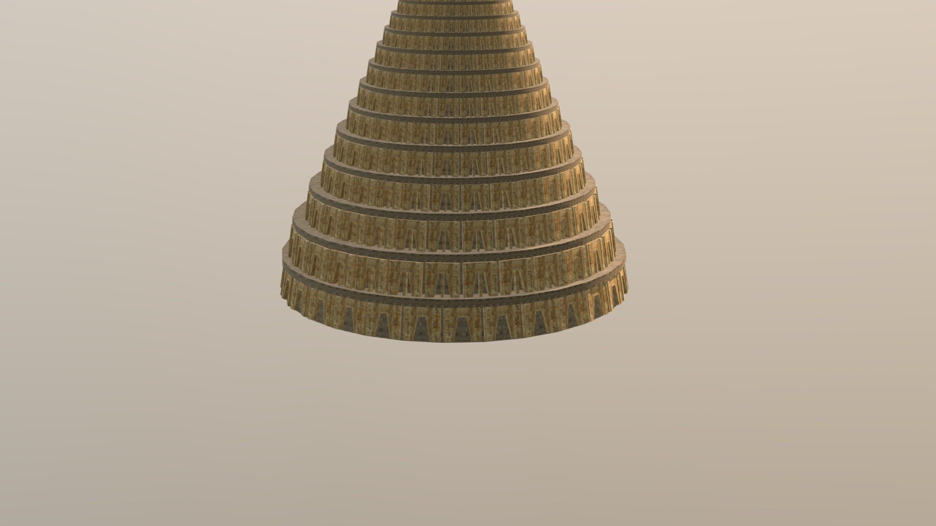 Tower Of Babel - Download Free 3D model by loiz [a4e601c] - Sketchfab