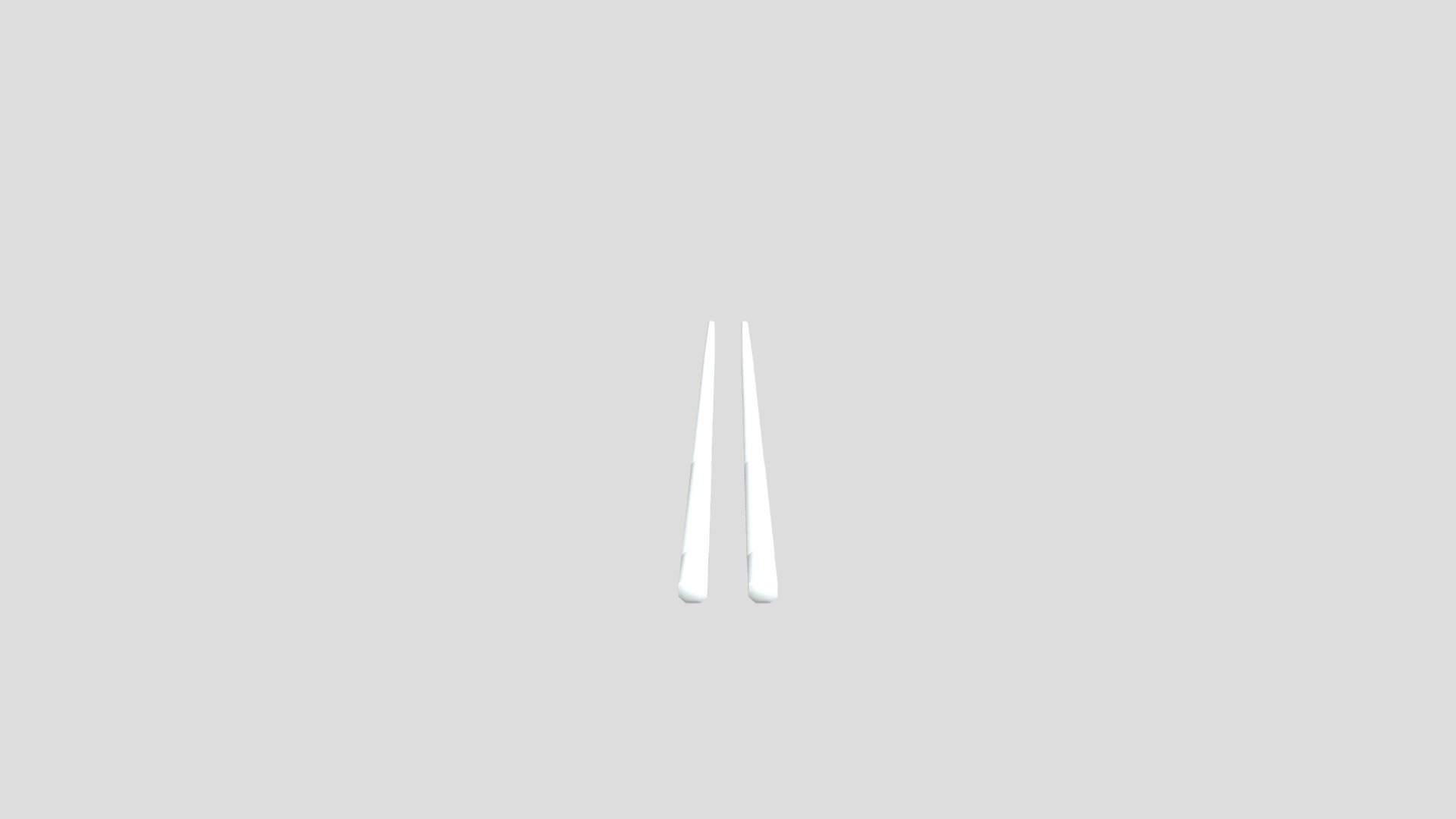 Chopsticks - Download Free 3D model by ctrenor [a4e65f8] - Sketchfab