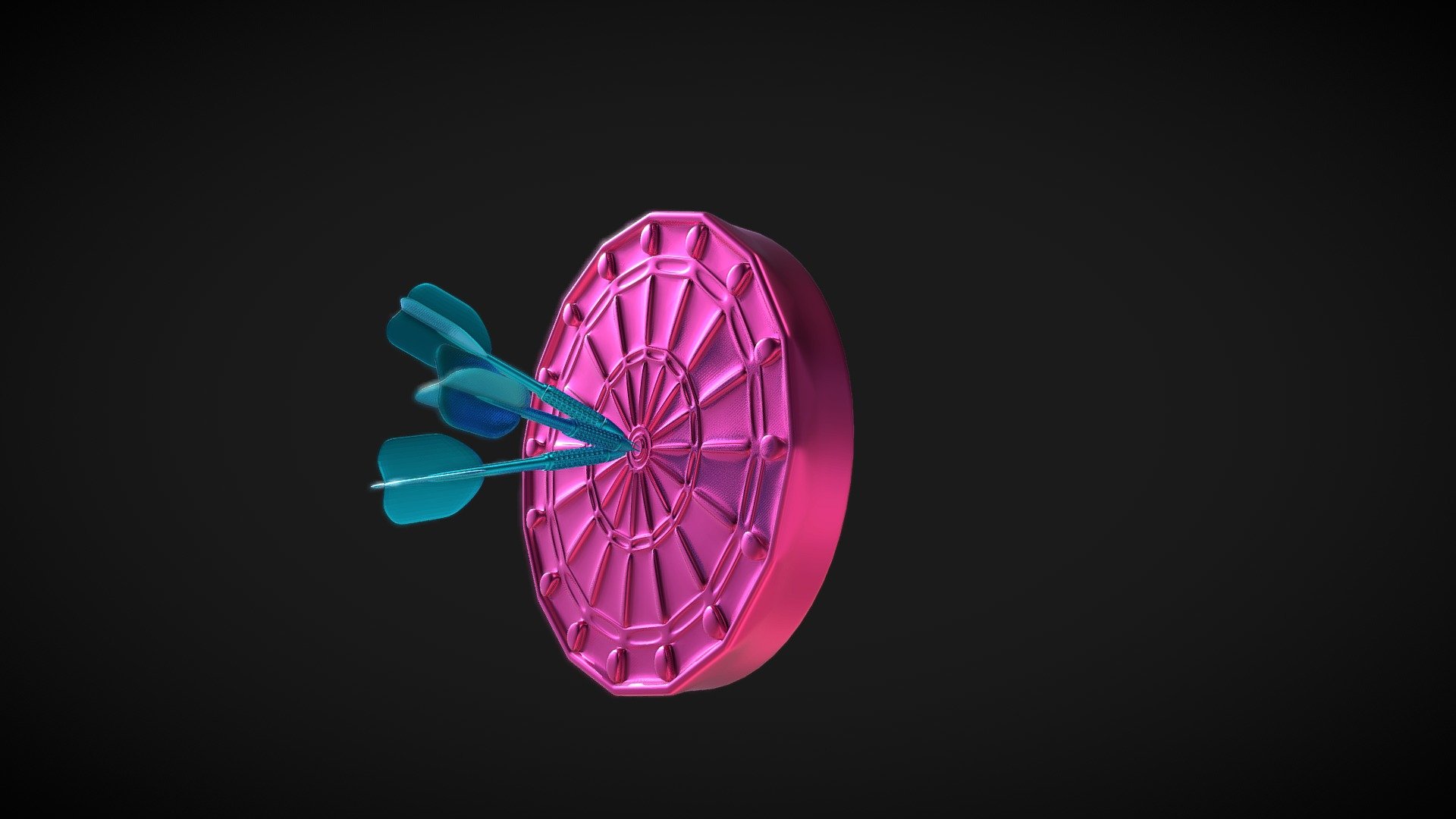 Darts - Download Free 3D model by MANGAllER [a4e6693] - Sketchfab