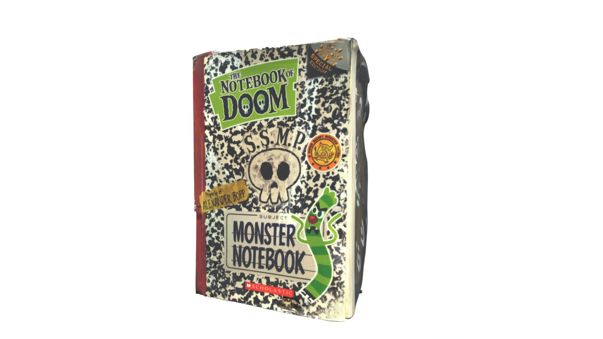 Monster Book - Download Free 3D model by wongchunhoi9 [a4e6b39] - Sketchfab