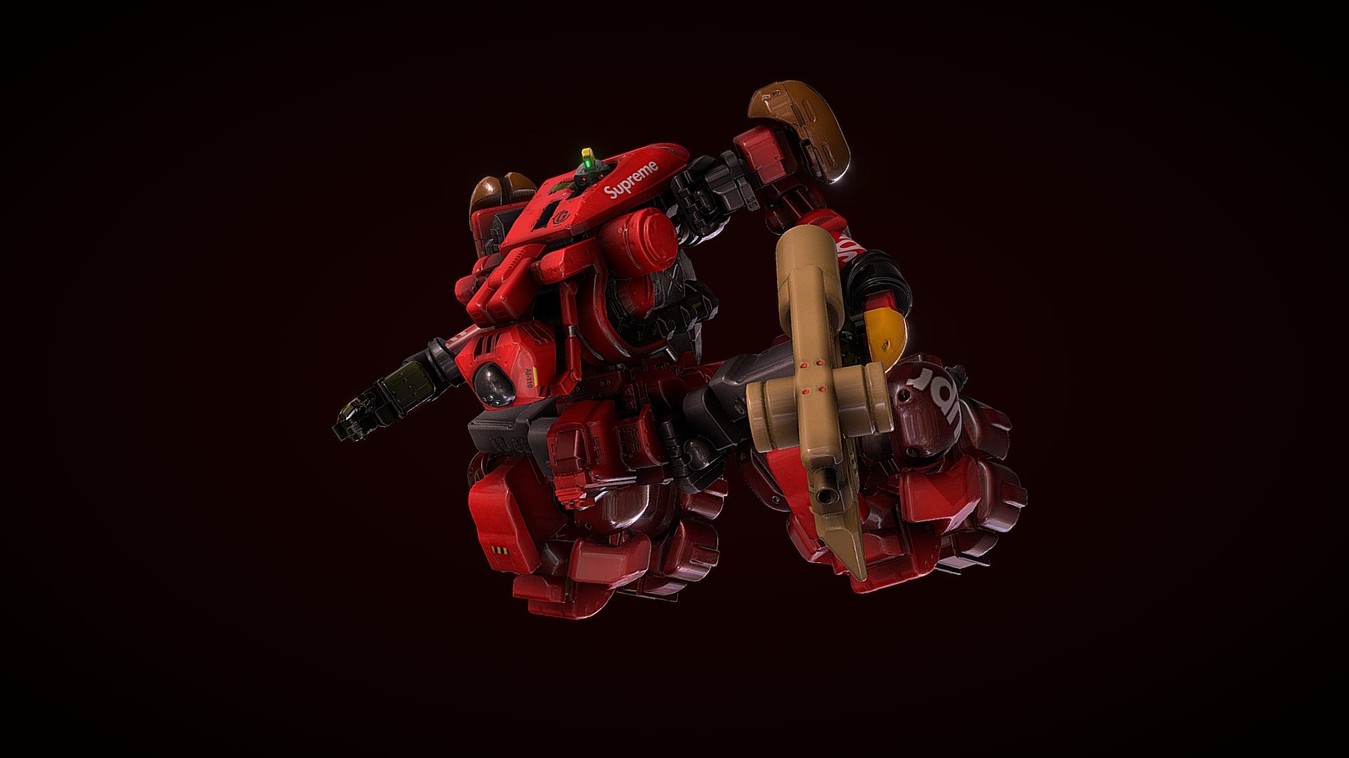 **PNG5 Supreme Mech** - 3D model by N1K (@n1k77) [a4e7fd0] - Sketchfab