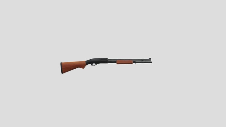 Remington-shotgun 3D models - Sketchfab