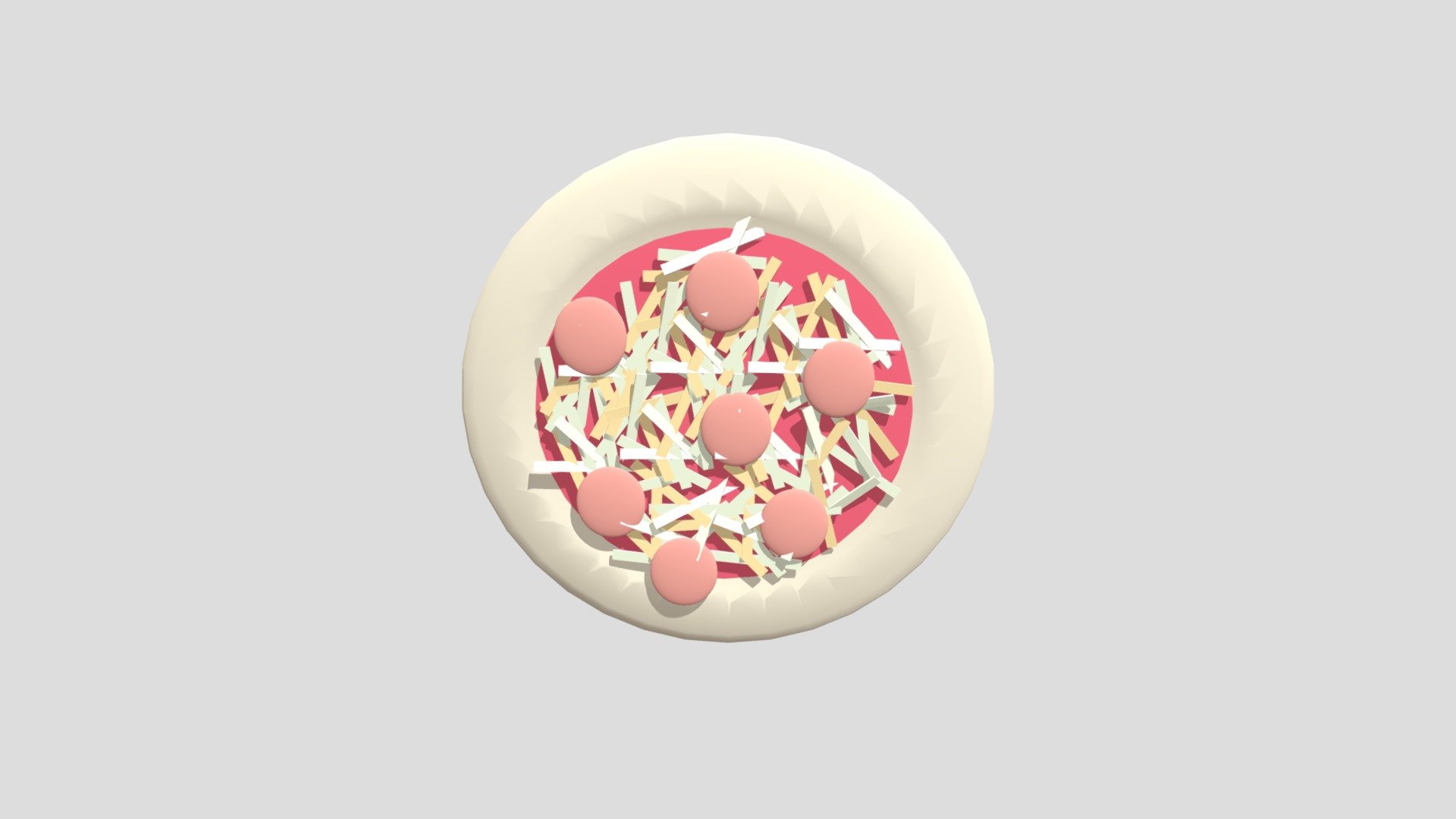Pizza - 3D model by fullsteamaheadfl [a4e9235] - Sketchfab