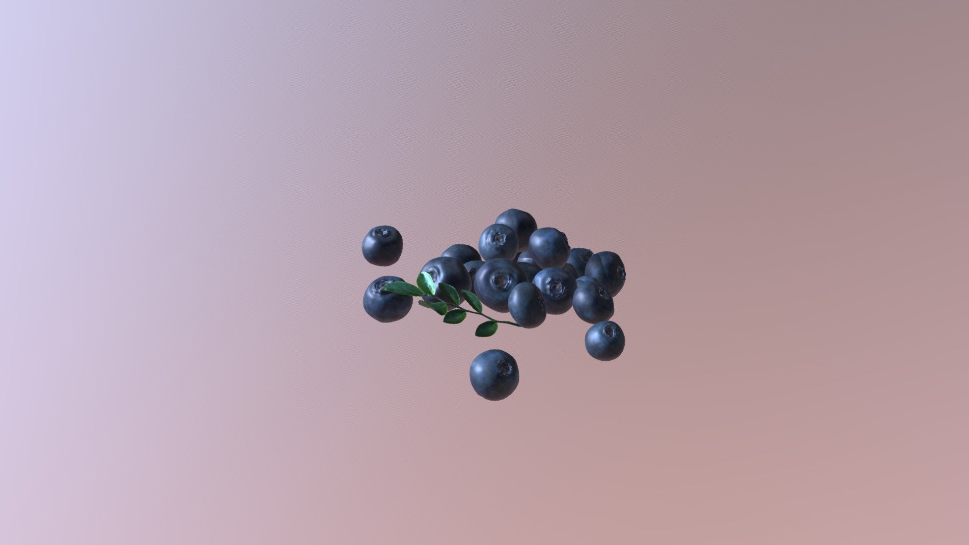 Blueberry - 3D model by Virtual Reality (@simulanis) [a4e9f5c] - Sketchfab
