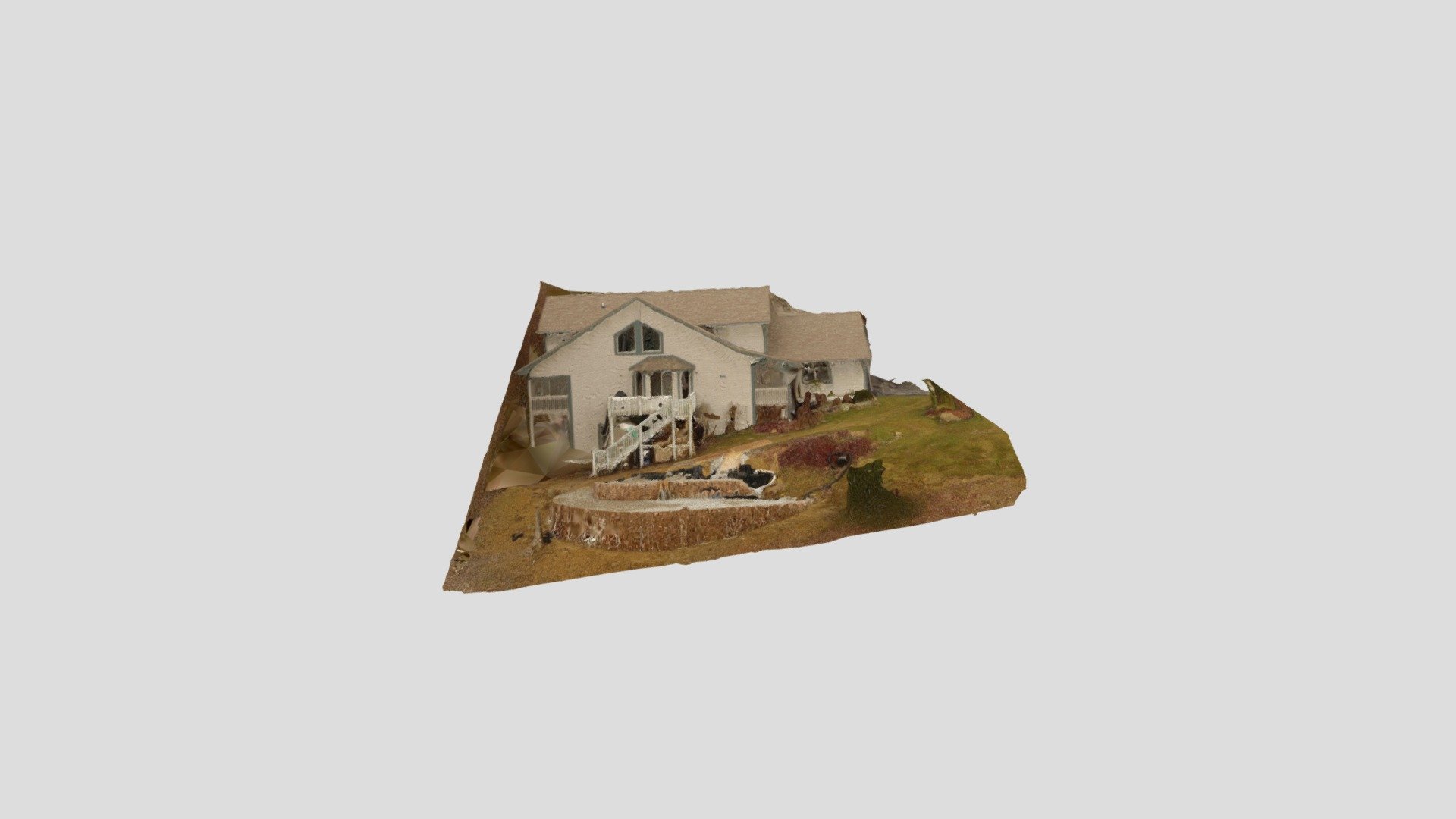 Retaining Walls - 3D model by 23osprey [a4ea7b4] - Sketchfab