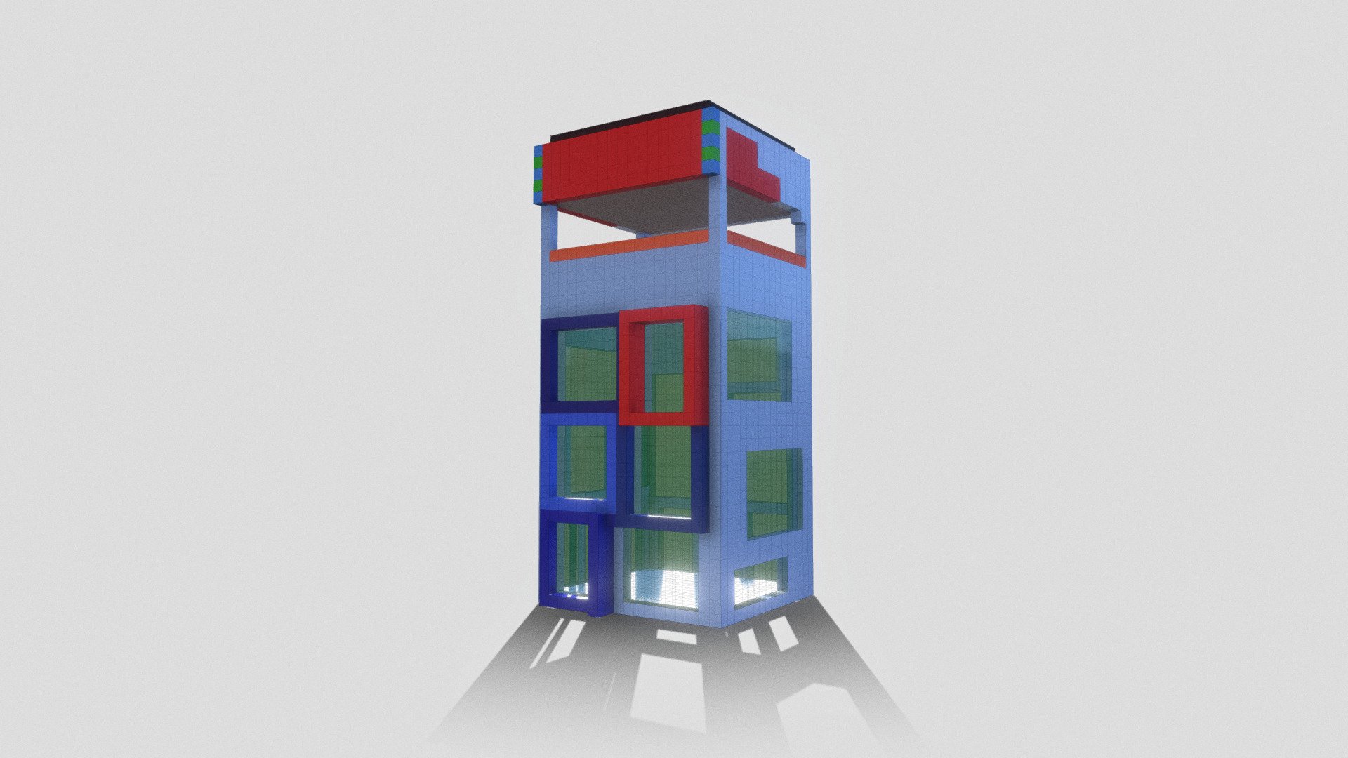 Strange House - Download Free 3D model by Faxer44 [a4ea801] - Sketchfab