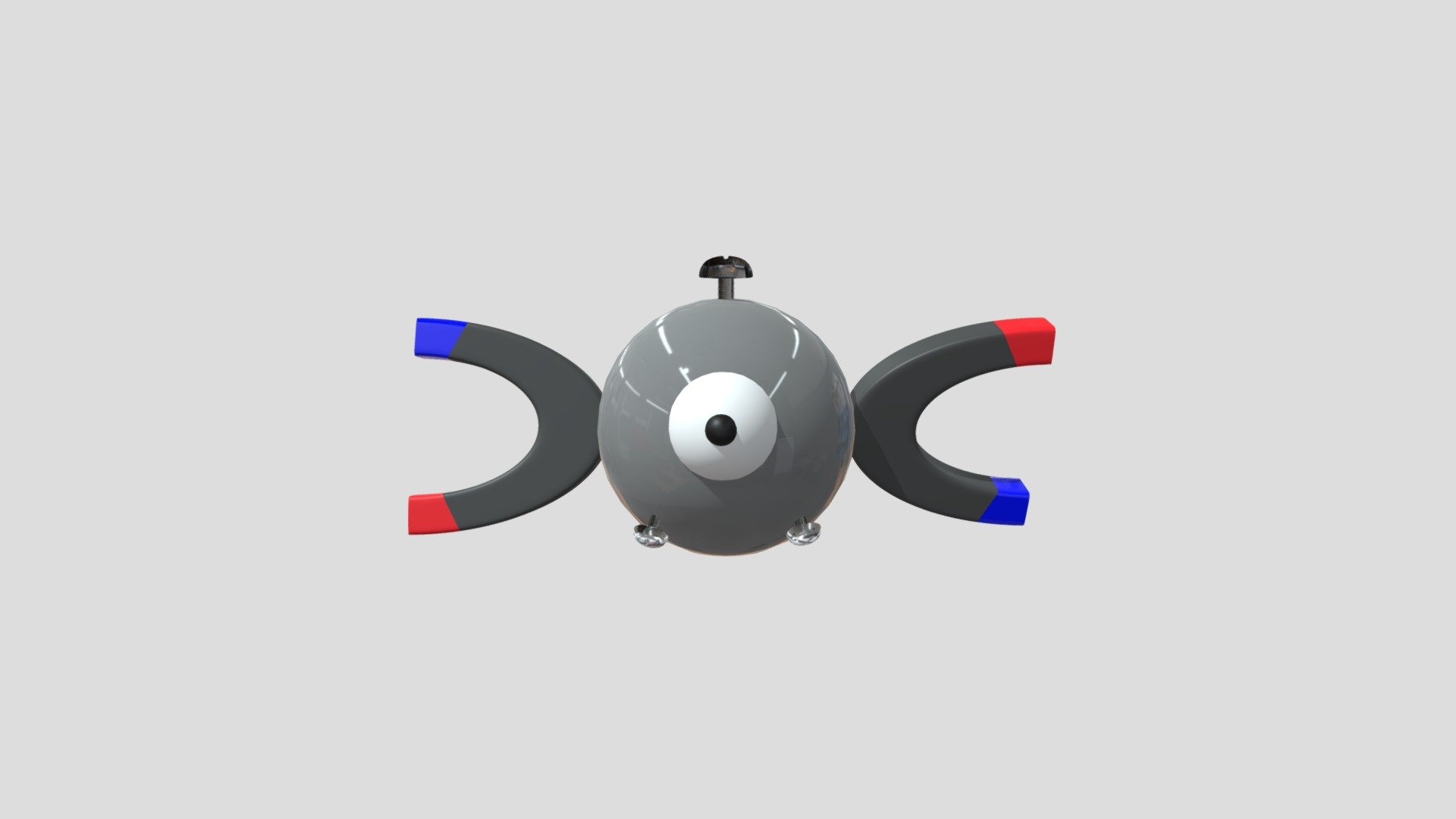 Magnemite - Download Free 3D model by Mormont (@Mormontt) [a4ec16b ...