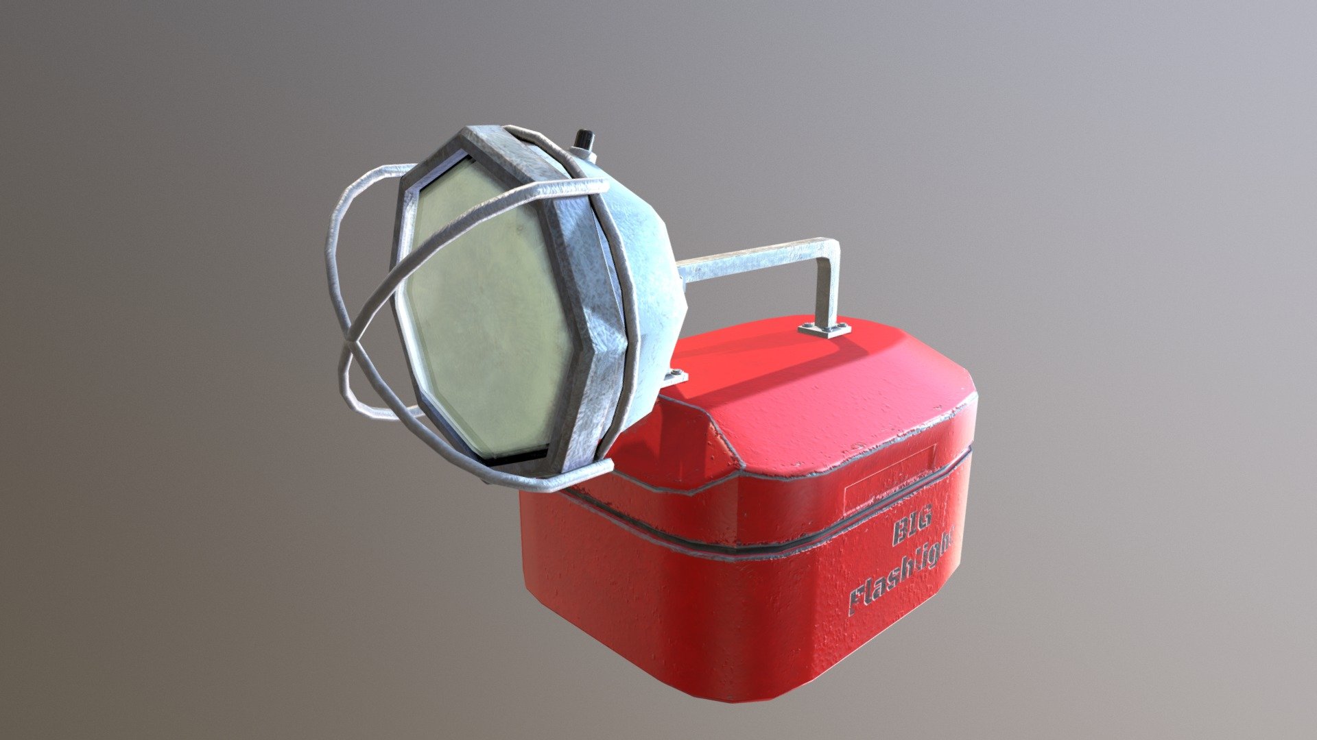 big beam flashlight - 3D model by Christian Tejada (@ctejadaart ...