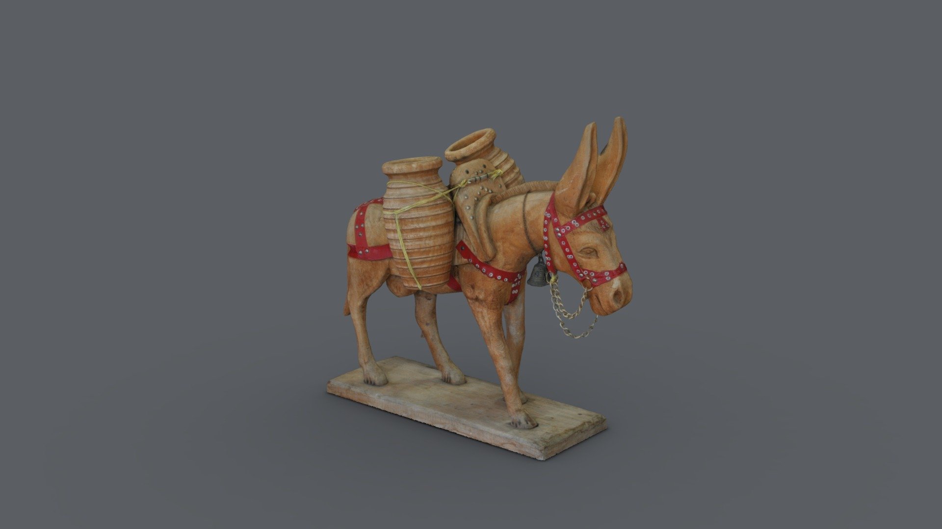 wooden donkey - 3D model by nikosapostolopoylos6 [a4ed06c] - Sketchfab
