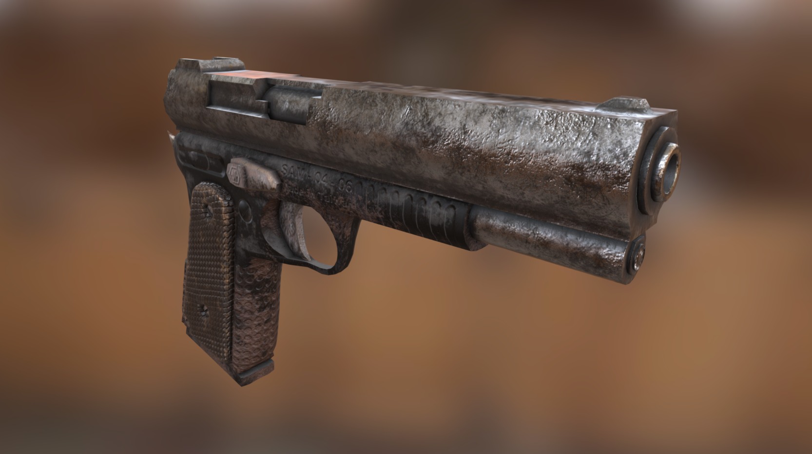 Gun - 3D model by sam3330406 [a4ee3d4] - Sketchfab
