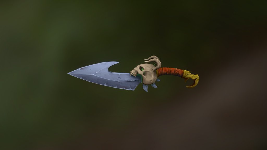 Dagger Main Low Poly - 3D model by infekcia1991 [a4eece9] - Sketchfab