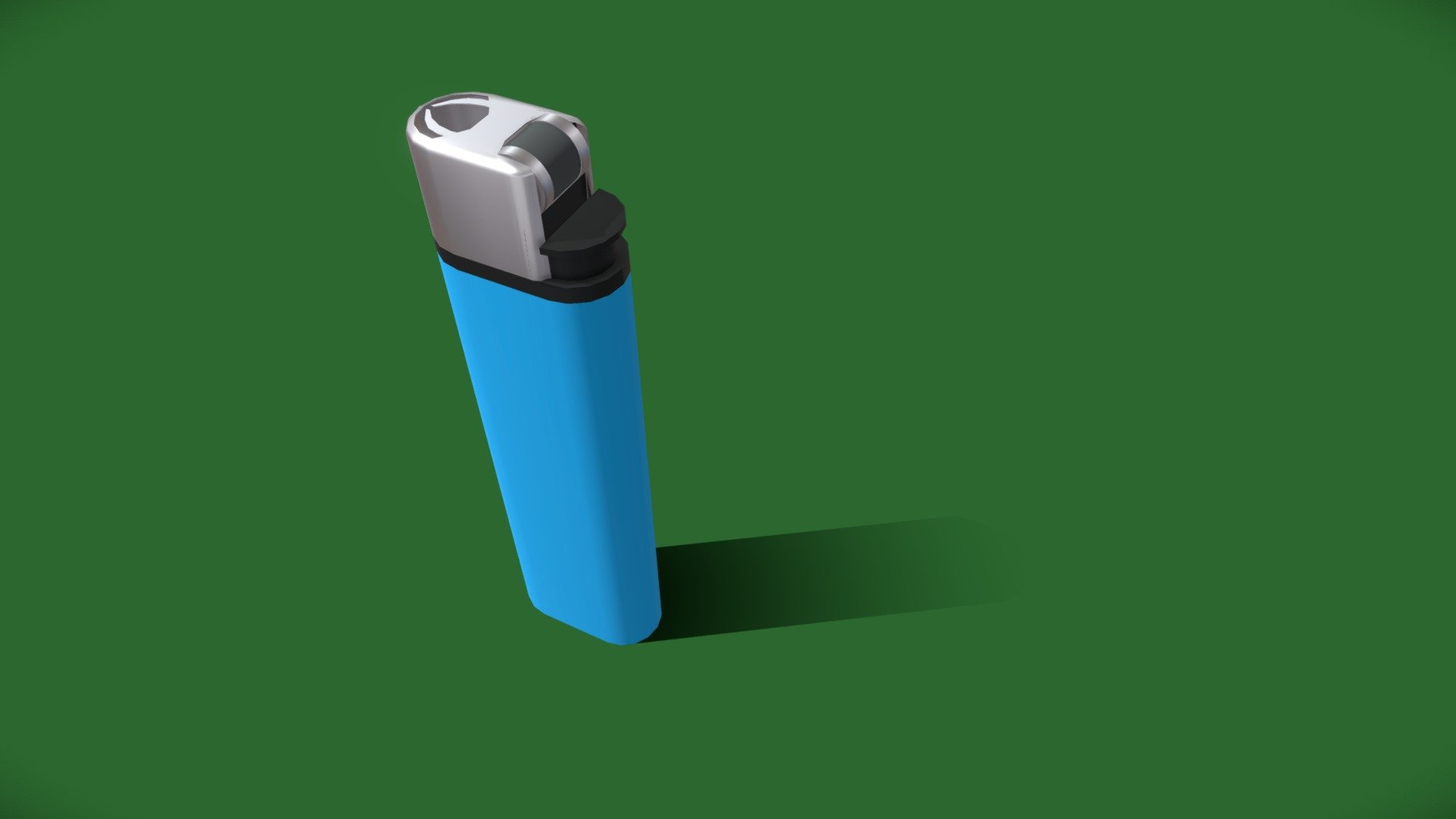 Low Poly Lighter - Download Free 3D model by B._.render (@Brendan_489 ...