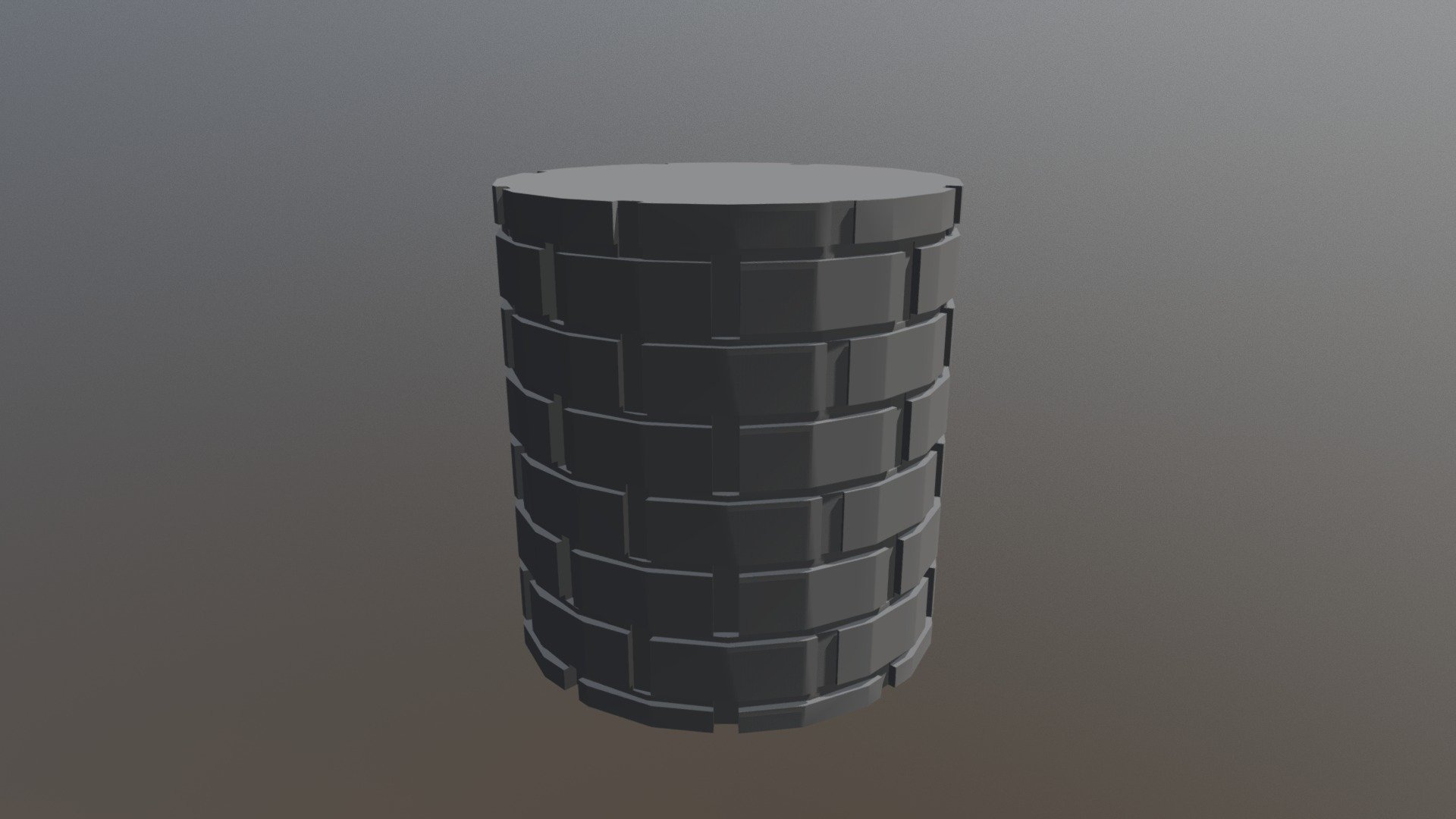 BrickCylinder - 3D model by jeremy.bear.y [a4f07ca] - Sketchfab