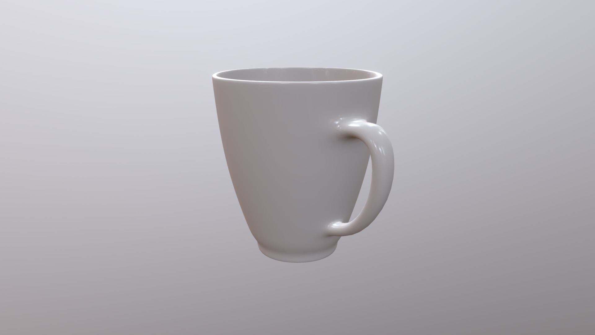 White cup - 3D model by mija_hinn [a4f119a] - Sketchfab