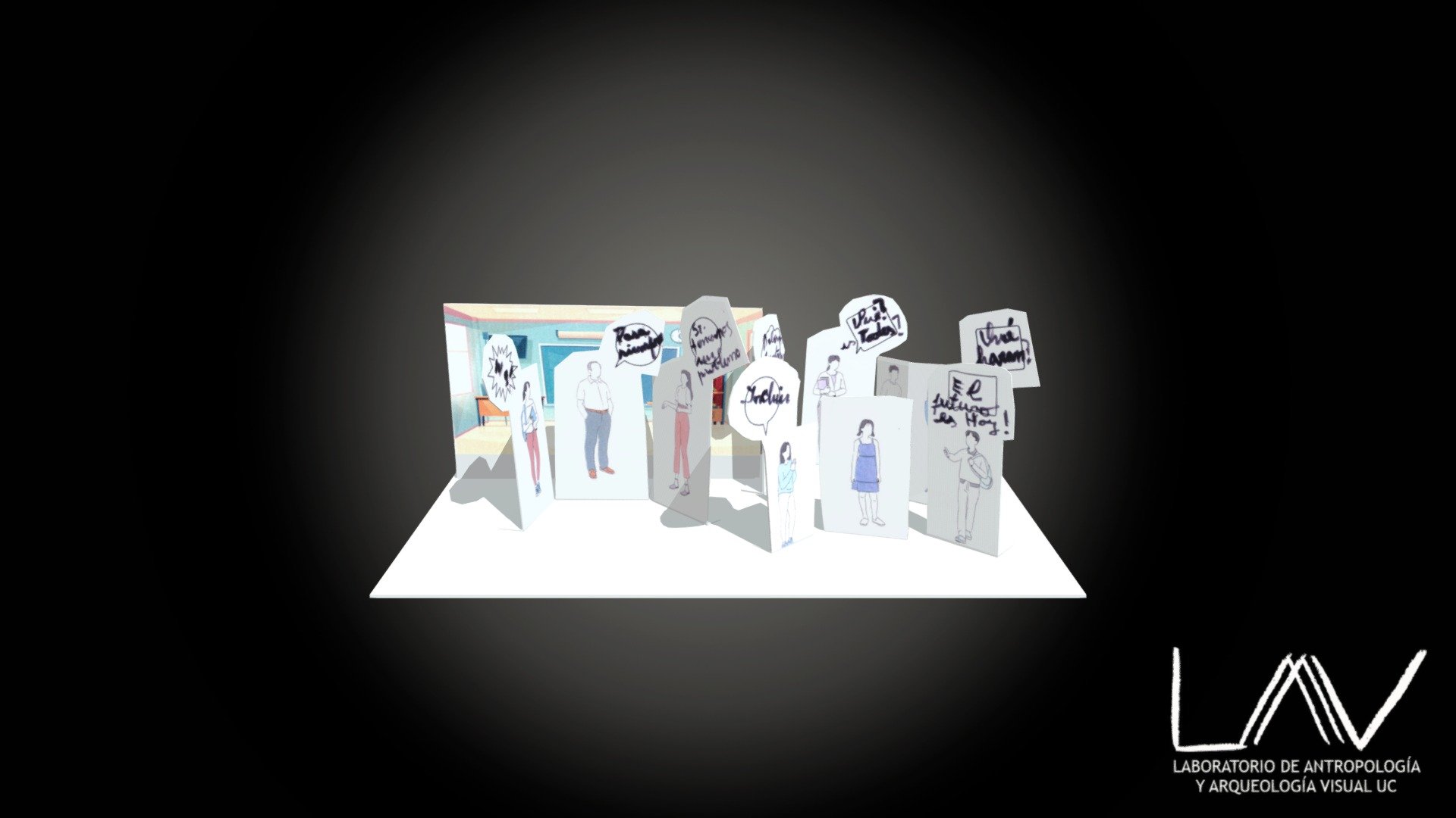 Comic3D - 3D model by Lab. de Antropologia y Arqueologia Visual UC ...