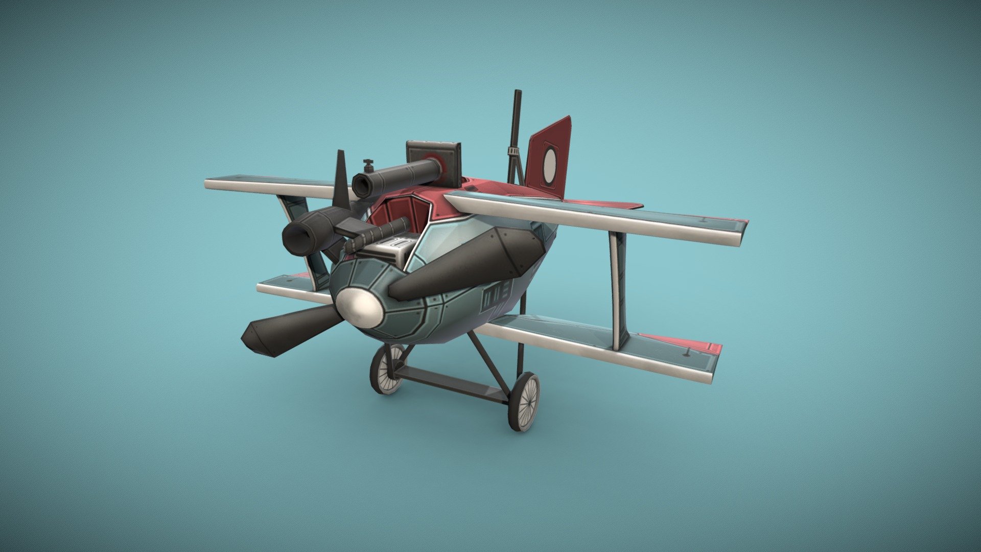 Stylised Plane - Download Free 3D model by Alexander Windels ...