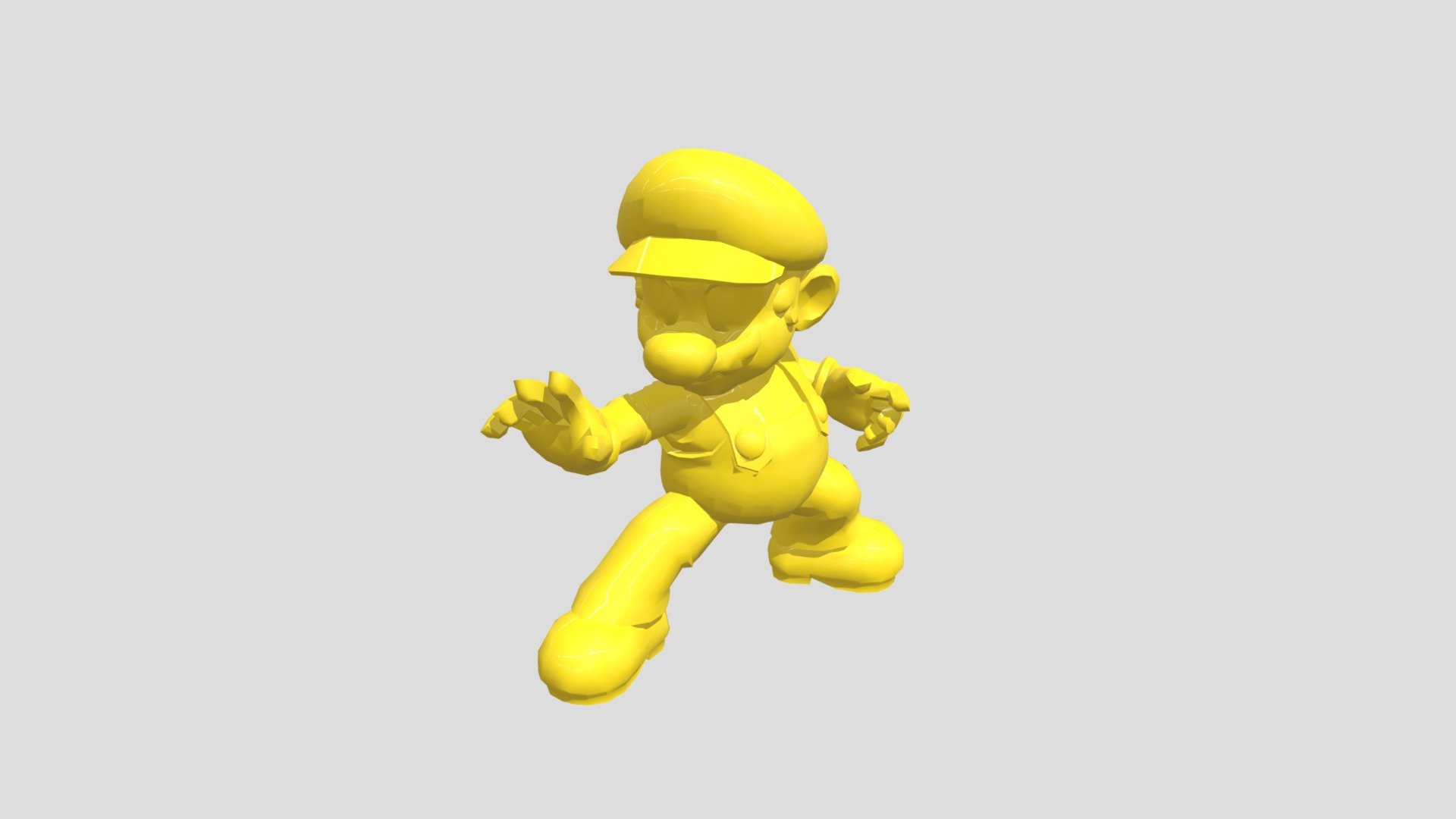 Gold Mario - Download Free 3D model by MJ lock (@mjulia30) [a4f3f90 ...