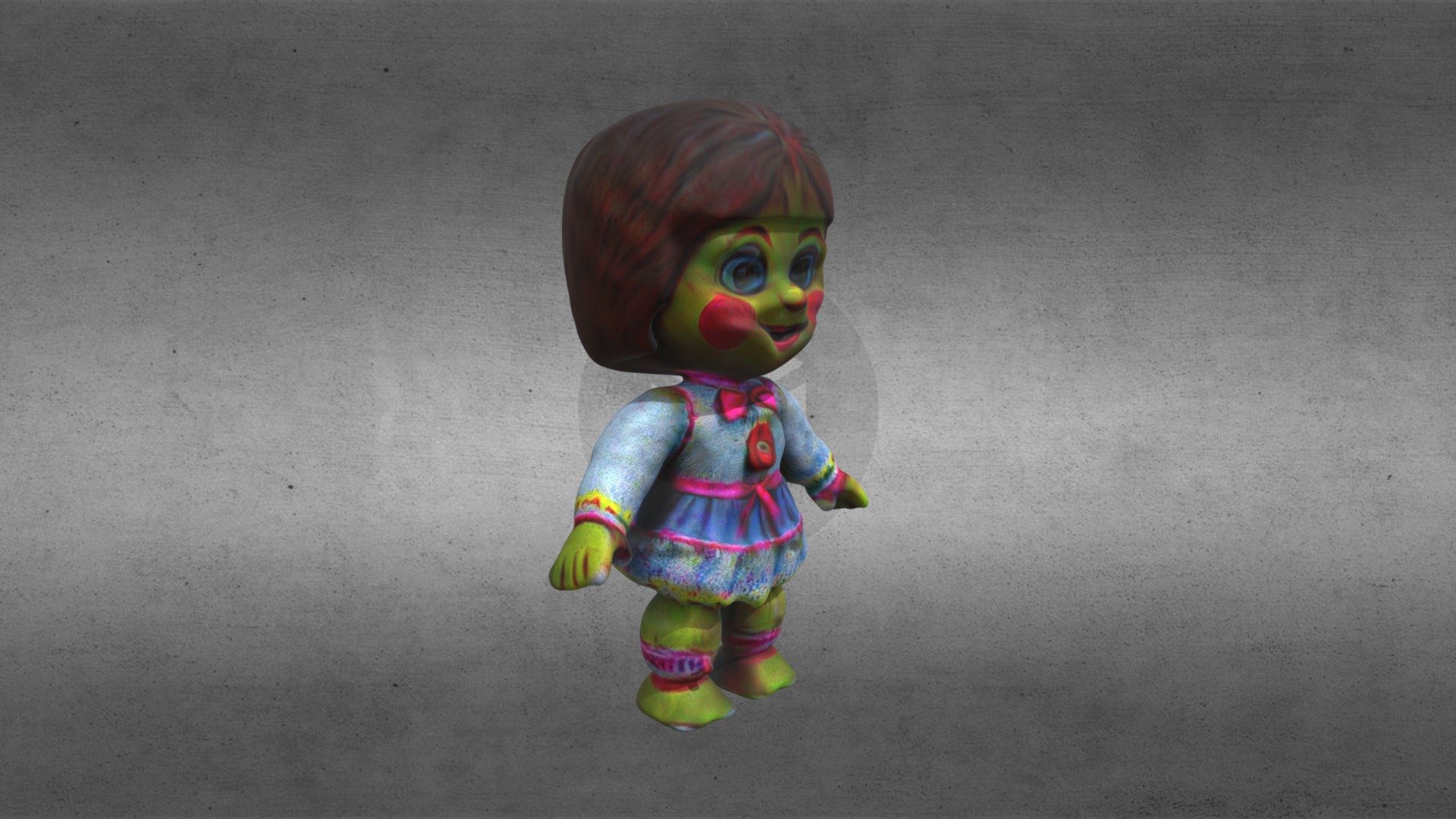 scary doll - Download Free 3D model by vicente betoret ferrero ...