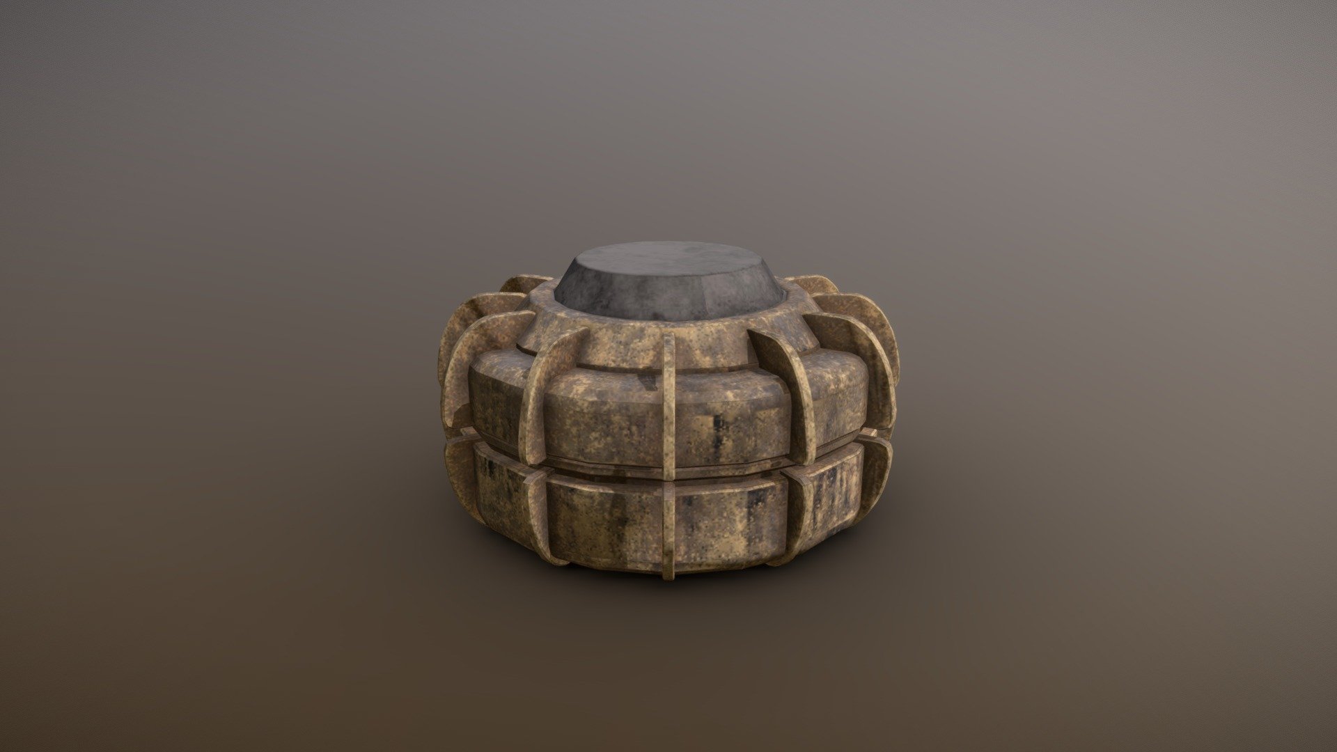 Landmine - Download Free 3D model by amy (@amymorri) [a4f451c] - Sketchfab