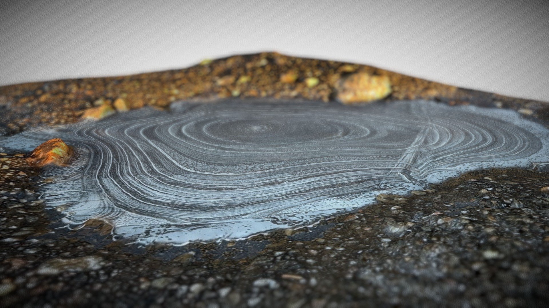 Frozen puddle 2 - Download Free 3D model by netflugur [a4f4678] - Sketchfab