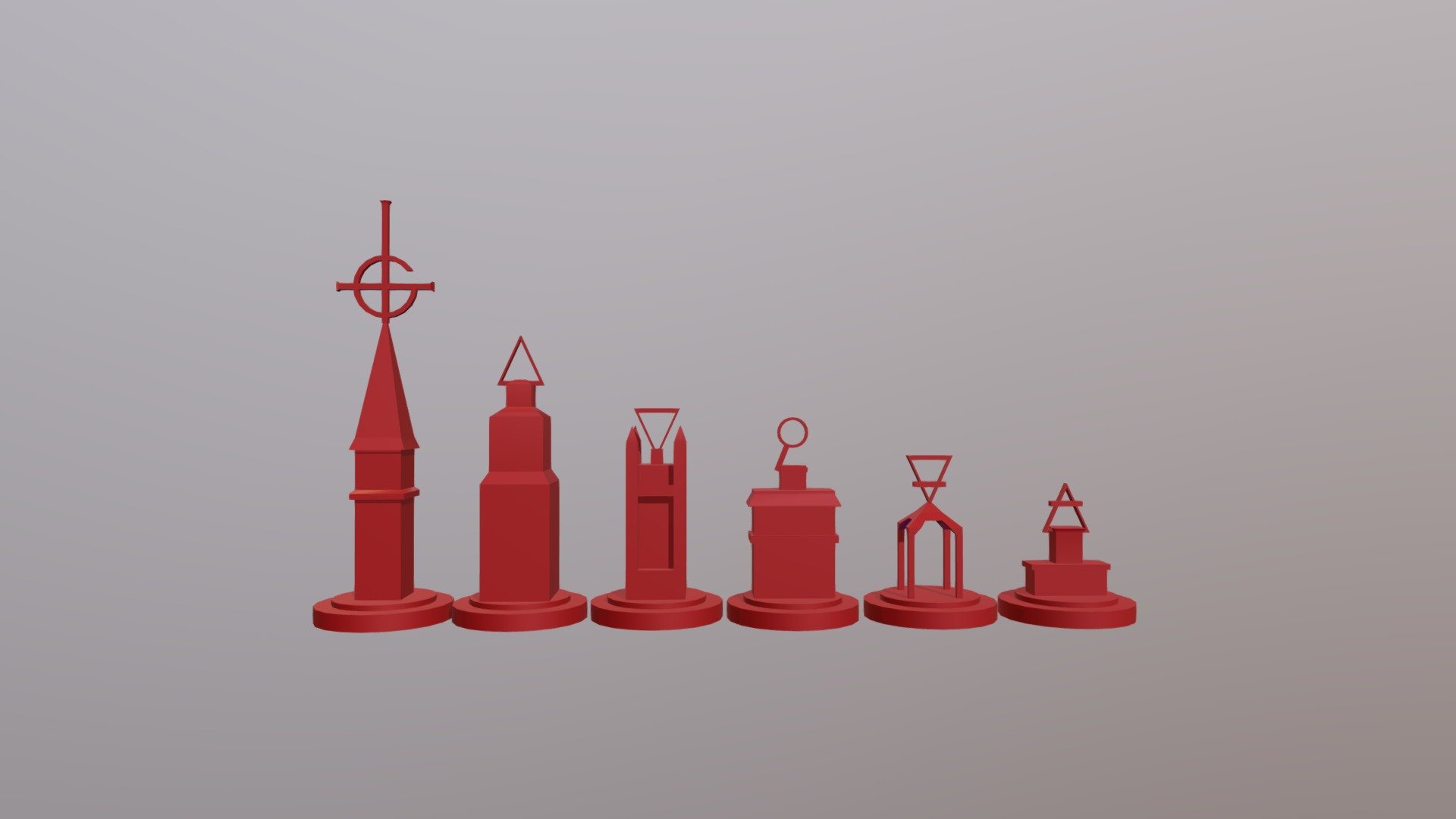 Ghost Chess Set - 3D model by Leo Graack (@Graack) [a4f812d] - Sketchfab