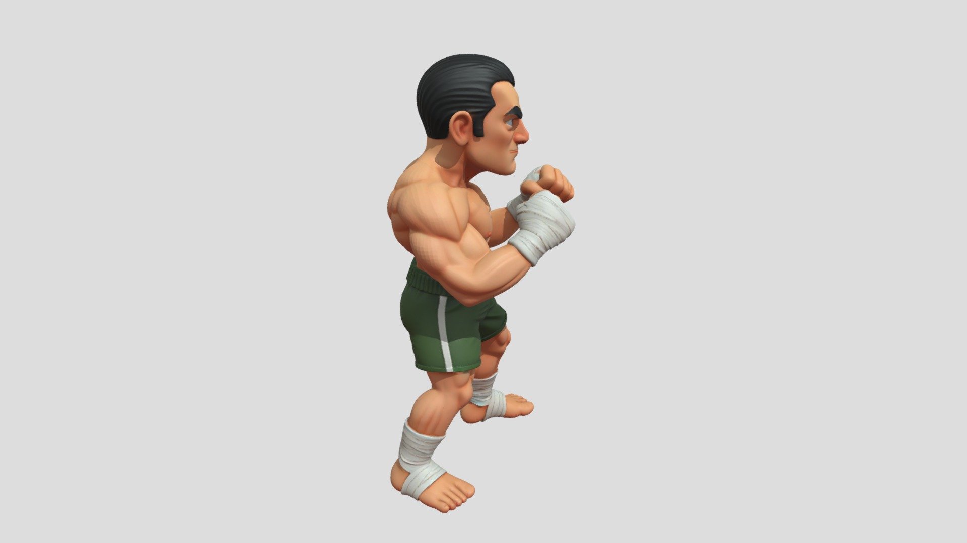 Fight Nite Fighter Model - 3D model by alperozdilart [a4f8a7d] - Sketchfab
