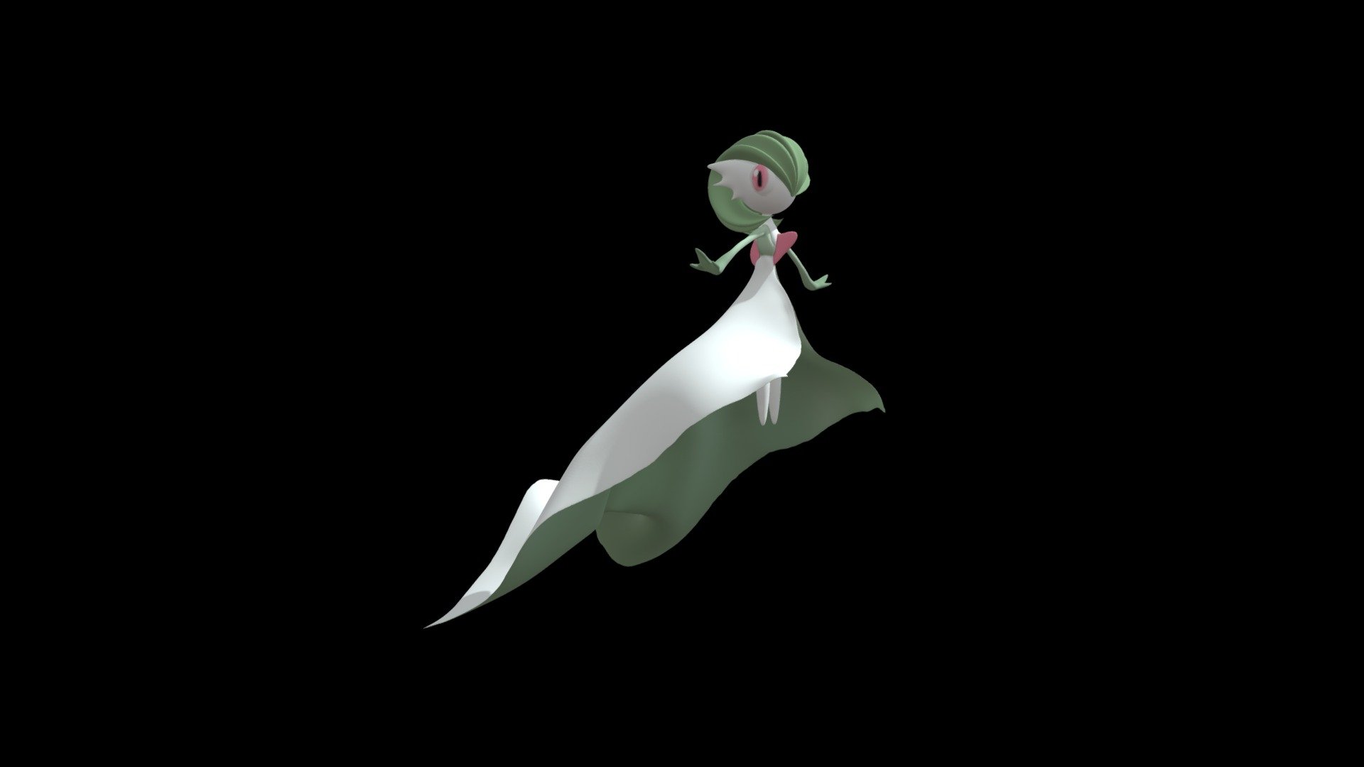 Gardevoir - 3D model by jeykonunderscore [a4f98c2] - Sketchfab