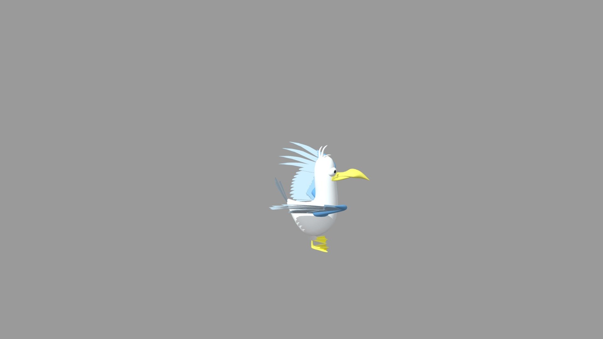 Rooster Gull - 3D model by Nerea Sesma (@nerea.sesma) [a4fc3cc] - Sketchfab