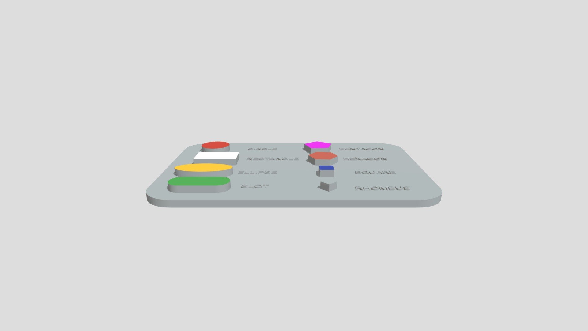 COLORS AND SHAPES V0 - Download Free 3D model by honeysatwika143 ...
