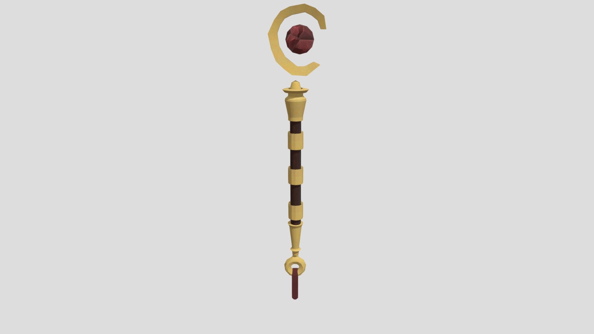 Wizard Staff - 3D model by AgfaSteve [a4fe90b] - Sketchfab