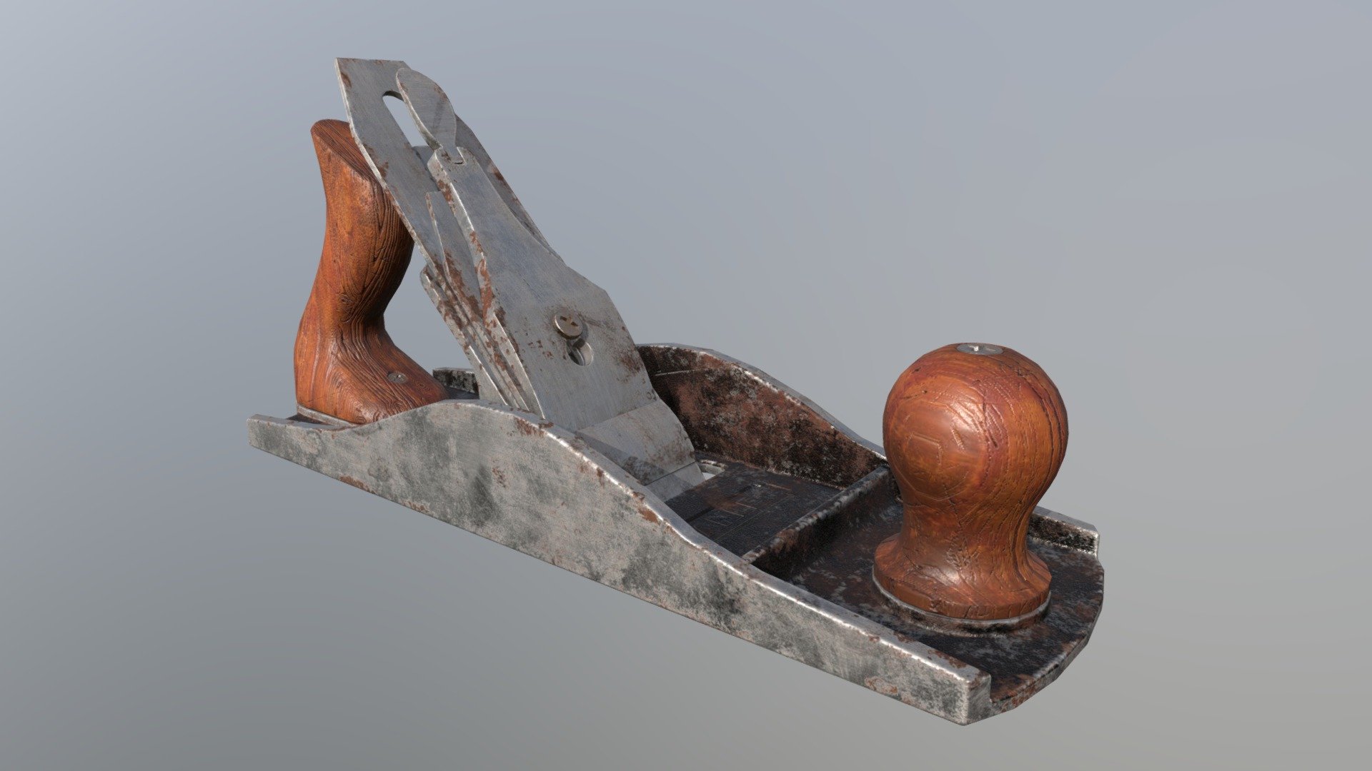 Rabot - Hand plane - 3D model by Michael Janes-Villiard ...