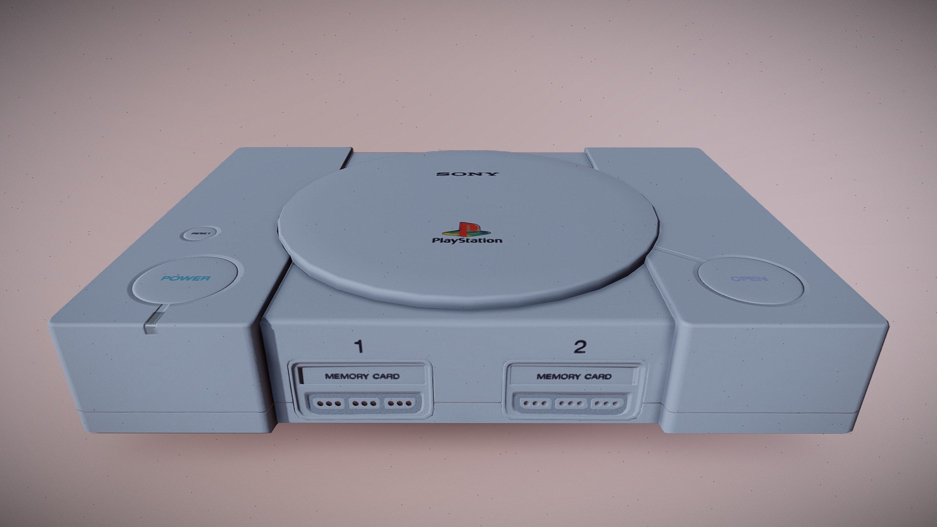 Playstation One Classic, SCPH-1002 PAL - 3D model by bowinhyzo [a4fffa1 ...
