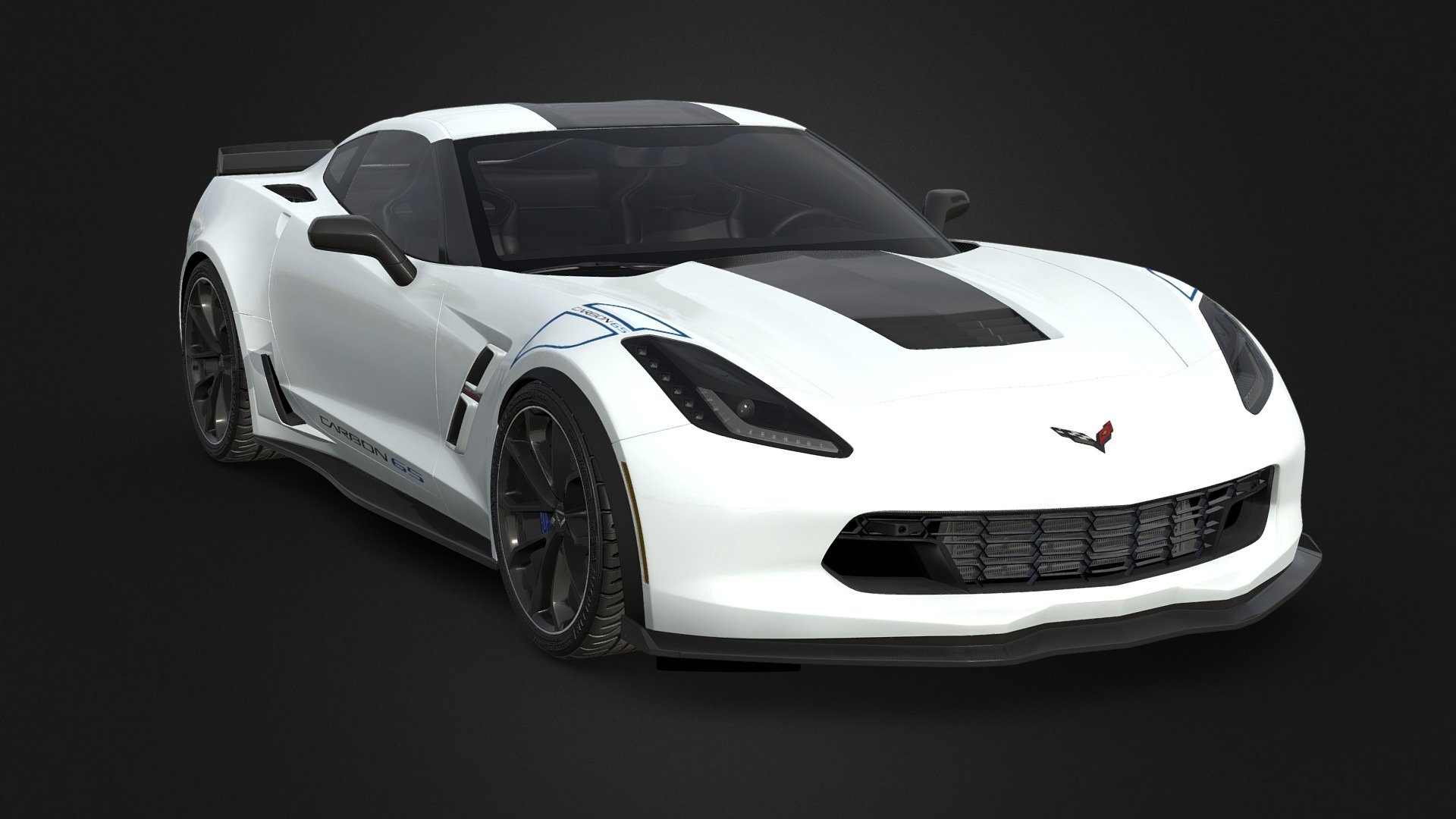 (FREE) Chevrolet Corvette Carbon 65 Edition '18 - Download Free 3D ...