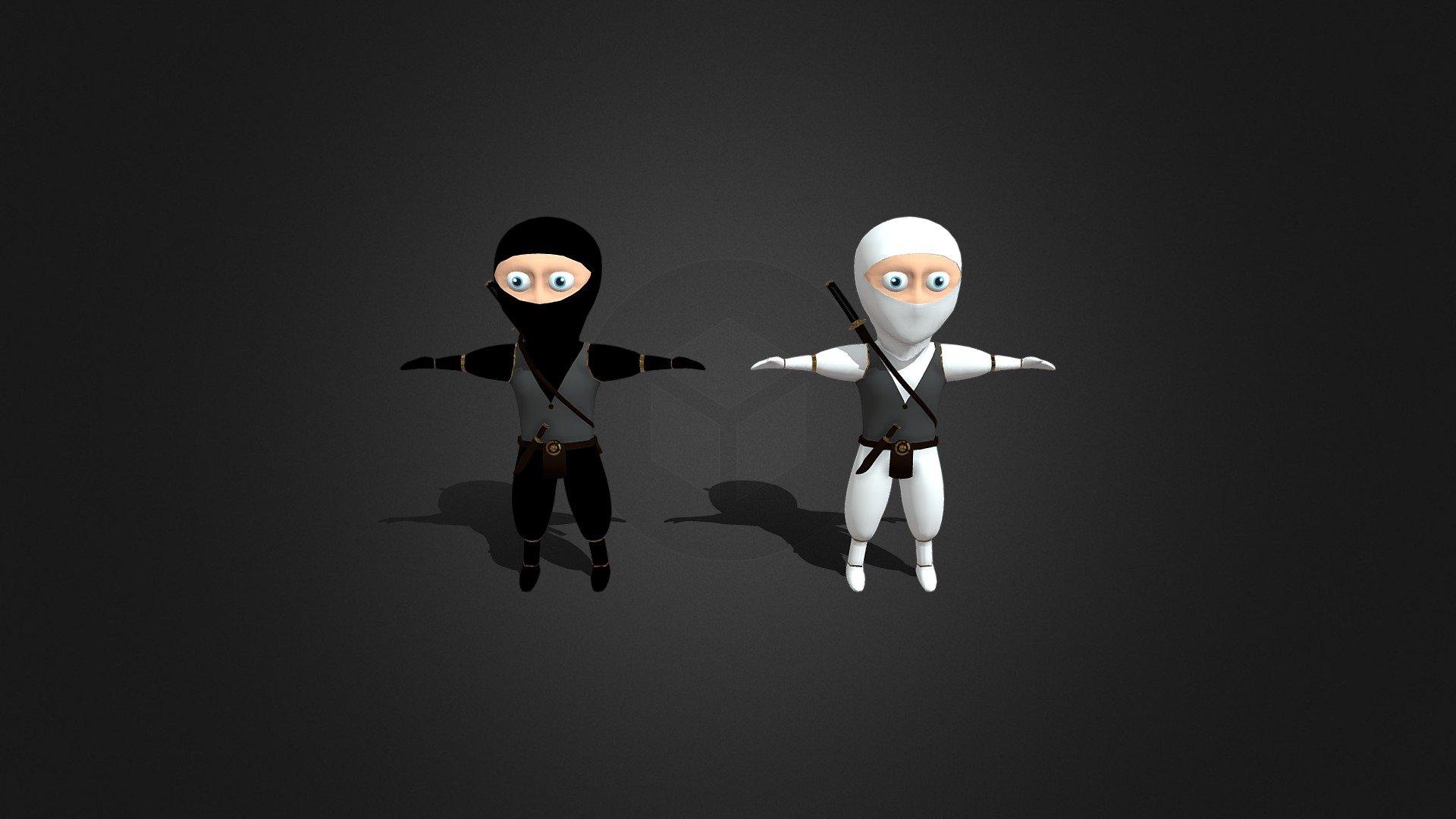 Ninja Brothers LowPoly - Download Free 3D model by Tarun_xx ...