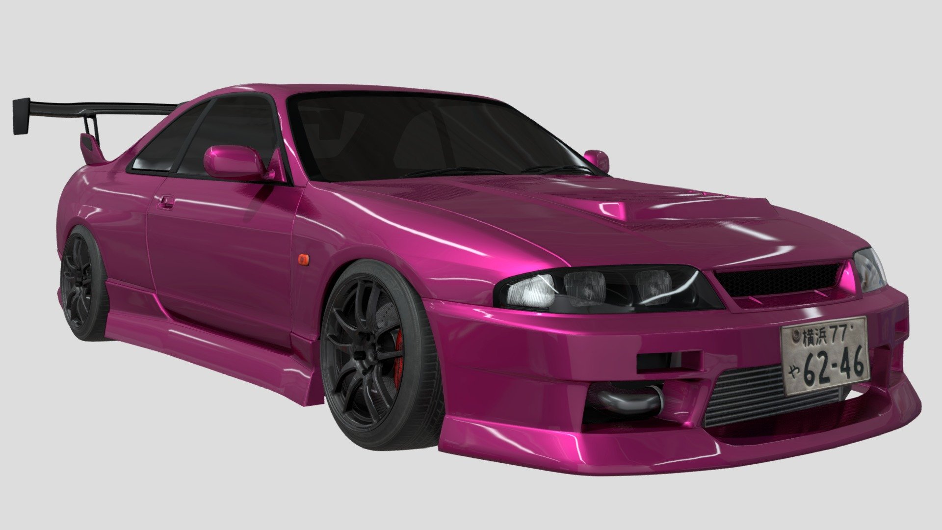 Skyline R33 Uras Bodykit - 3D model by LTStudio (@LTStudio3D) [a5027bb ...