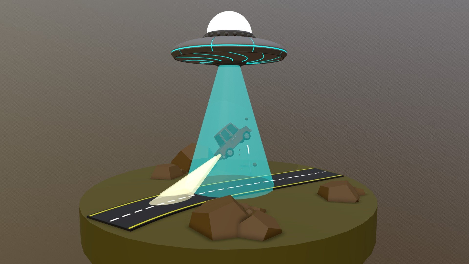 Abduction - 3D model by MattRyan3D [a502bc0] - Sketchfab
