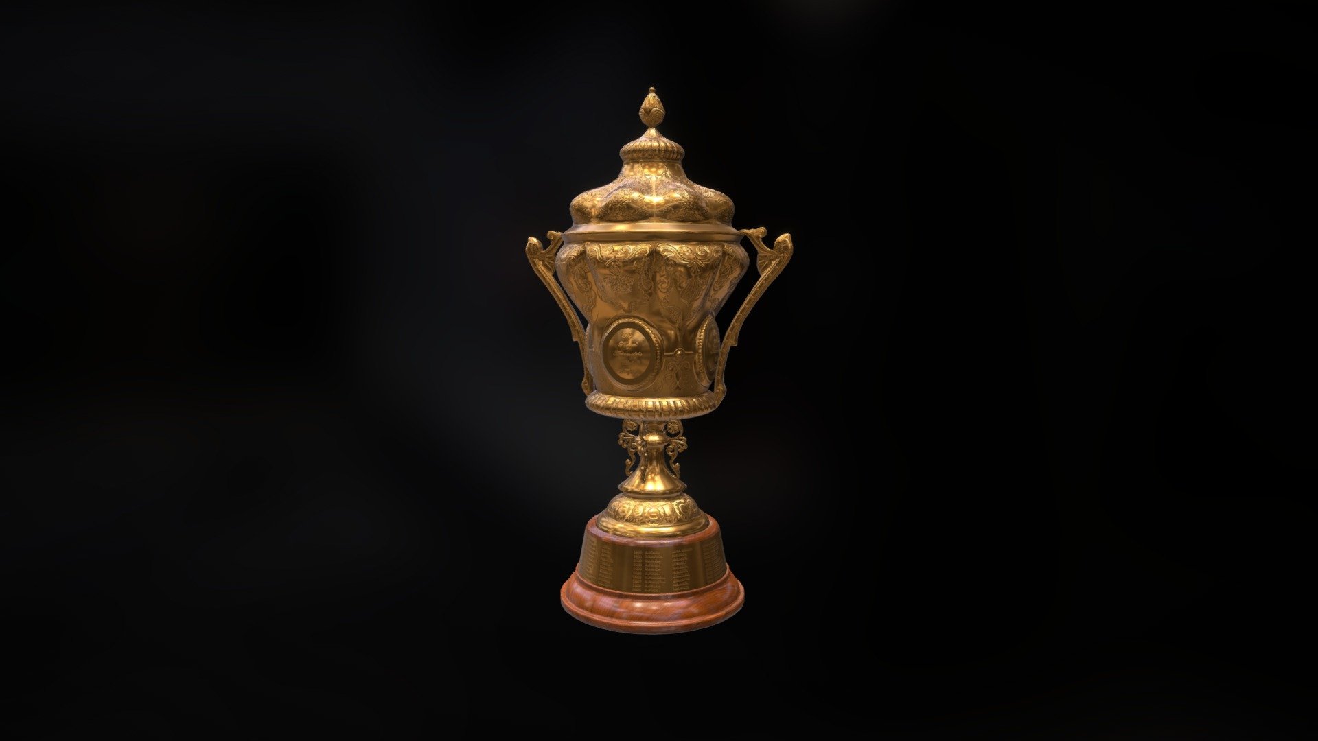 F1 Trophy - Britain Fomula 1 GP - Buy Royalty Free 3D model by Machine ...