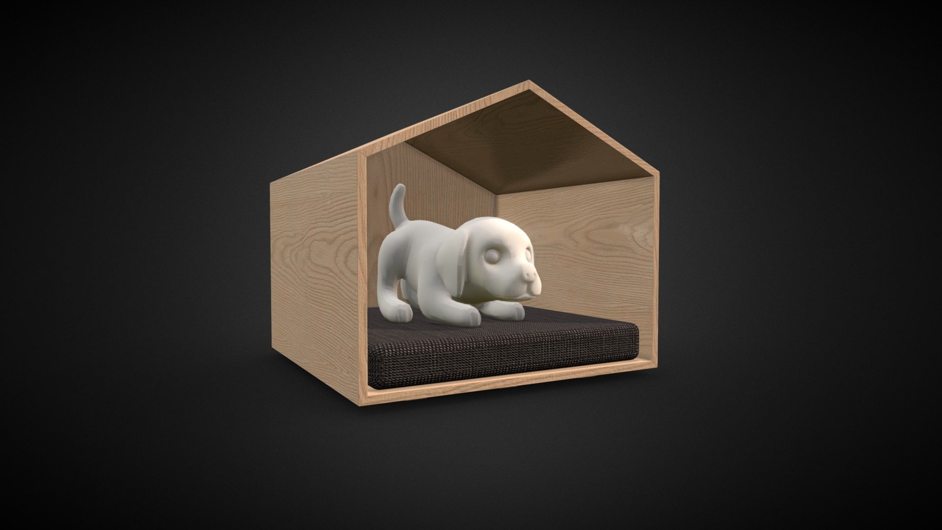 Elli Dog House - Prototype - 3D model by lasath [a504ac9] - Sketchfab
