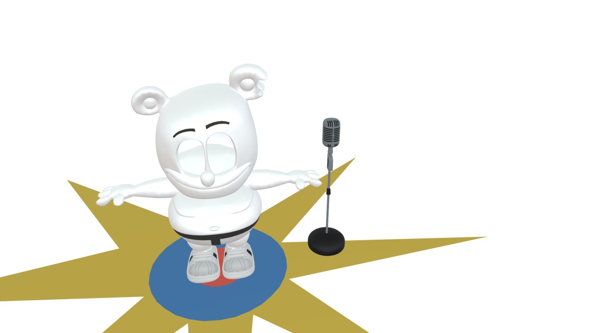 Gummibar Cho cho cho Ka Ka O - 3D model by degnet1 [a509b2c] - Sketchfab