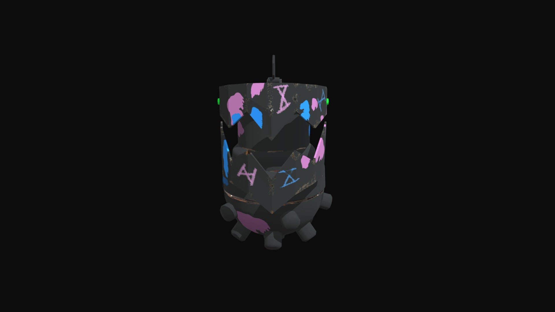 bomb_jinx_animation - 3D model by parqunic [a50a29a] - Sketchfab