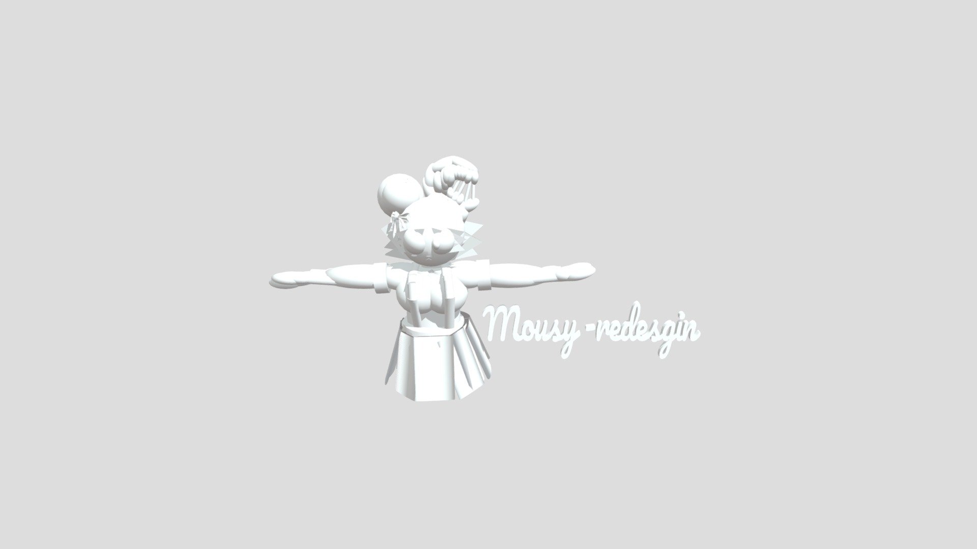 Mousey-Redesgin :3 - Download Free 3D model by ChikuTheChicken ...