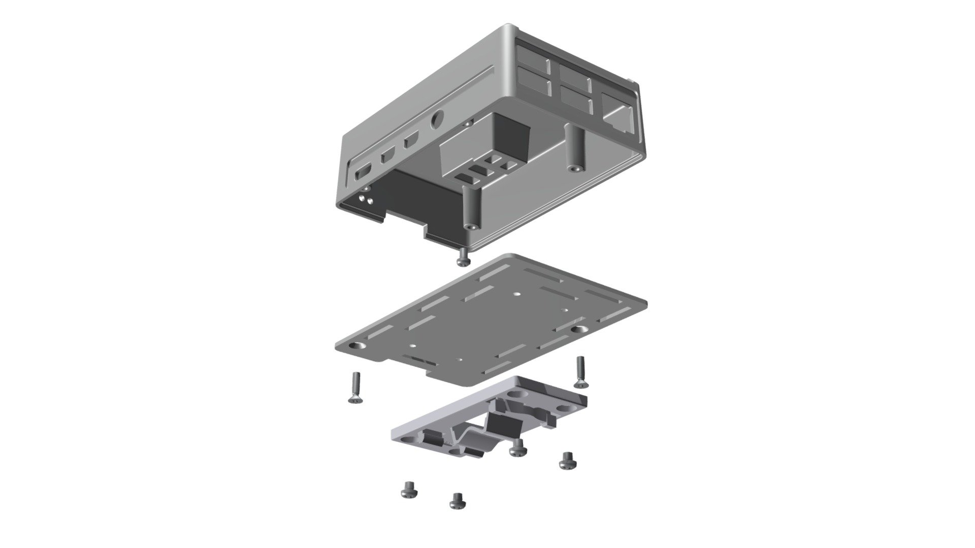 Exploded view - RPHD-4B-H-S - 3D model by takachitec5 [a50c098] - Sketchfab