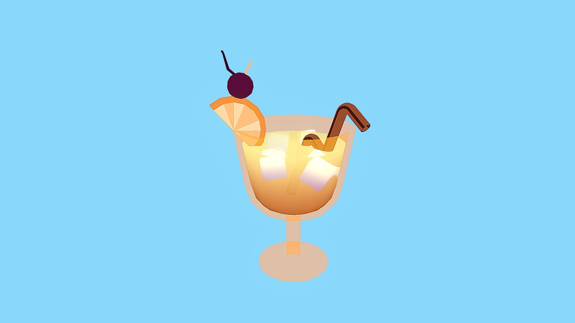 Cocktail - 3D model by Yorn [a50c1ac] - Sketchfab