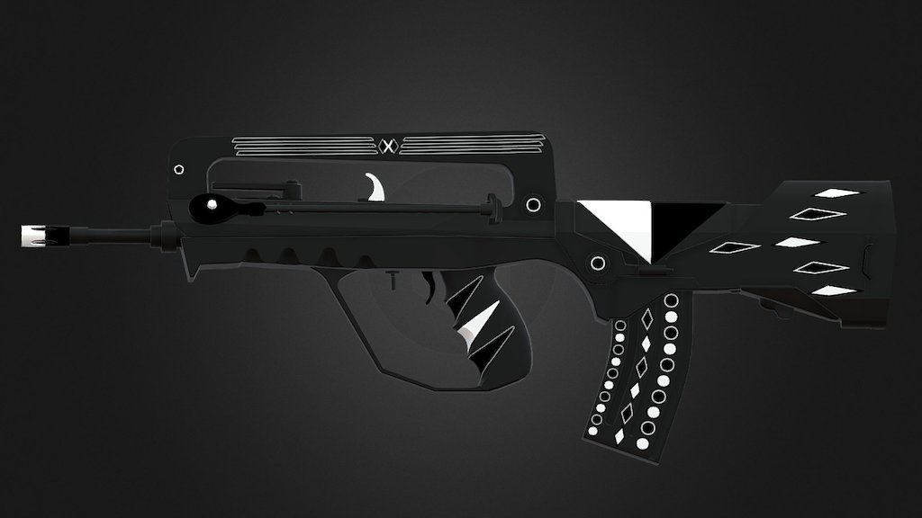 FAMAS | EQUILIBRIUM - 3D model by ISterKula [a50c47d] - Sketchfab
