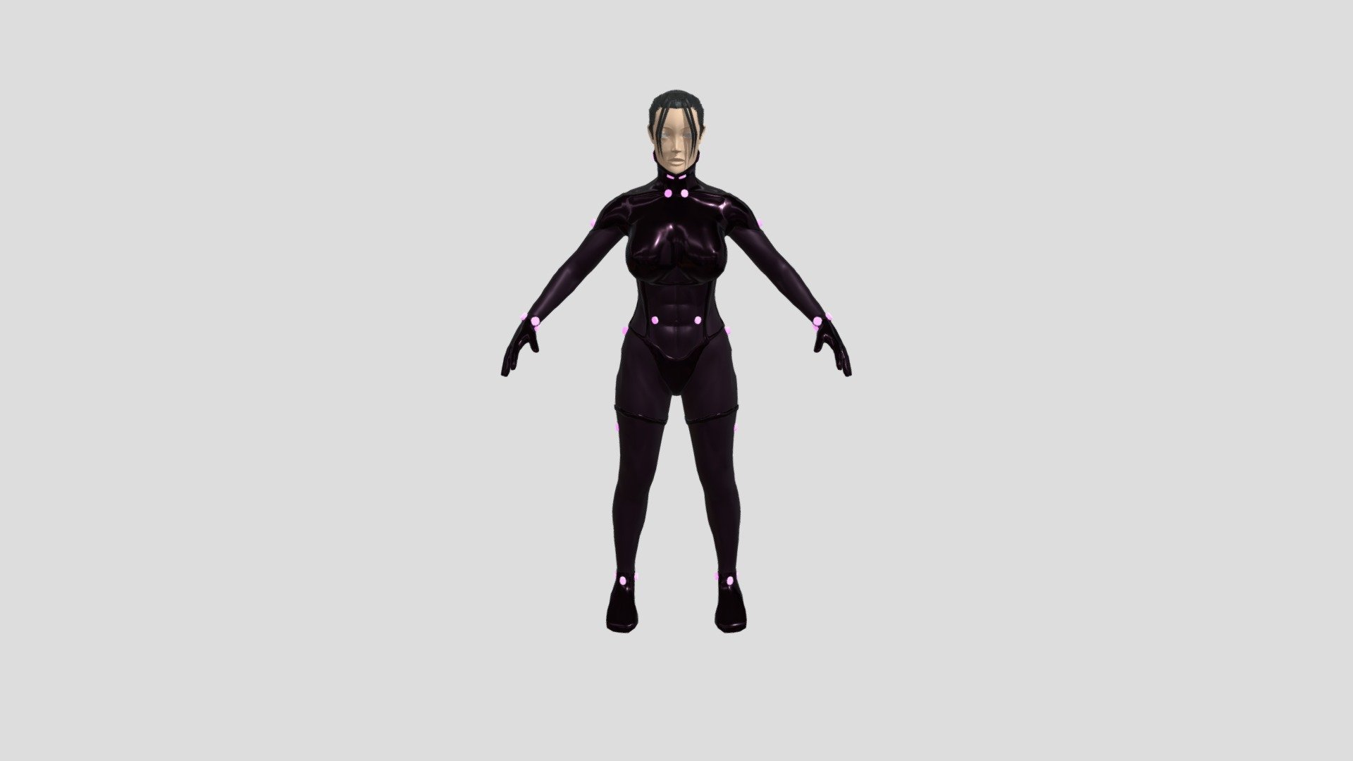 ANGLINA JOLI as Sai Sakuraoka Guntz anime - 3D model by abhiaimer ...