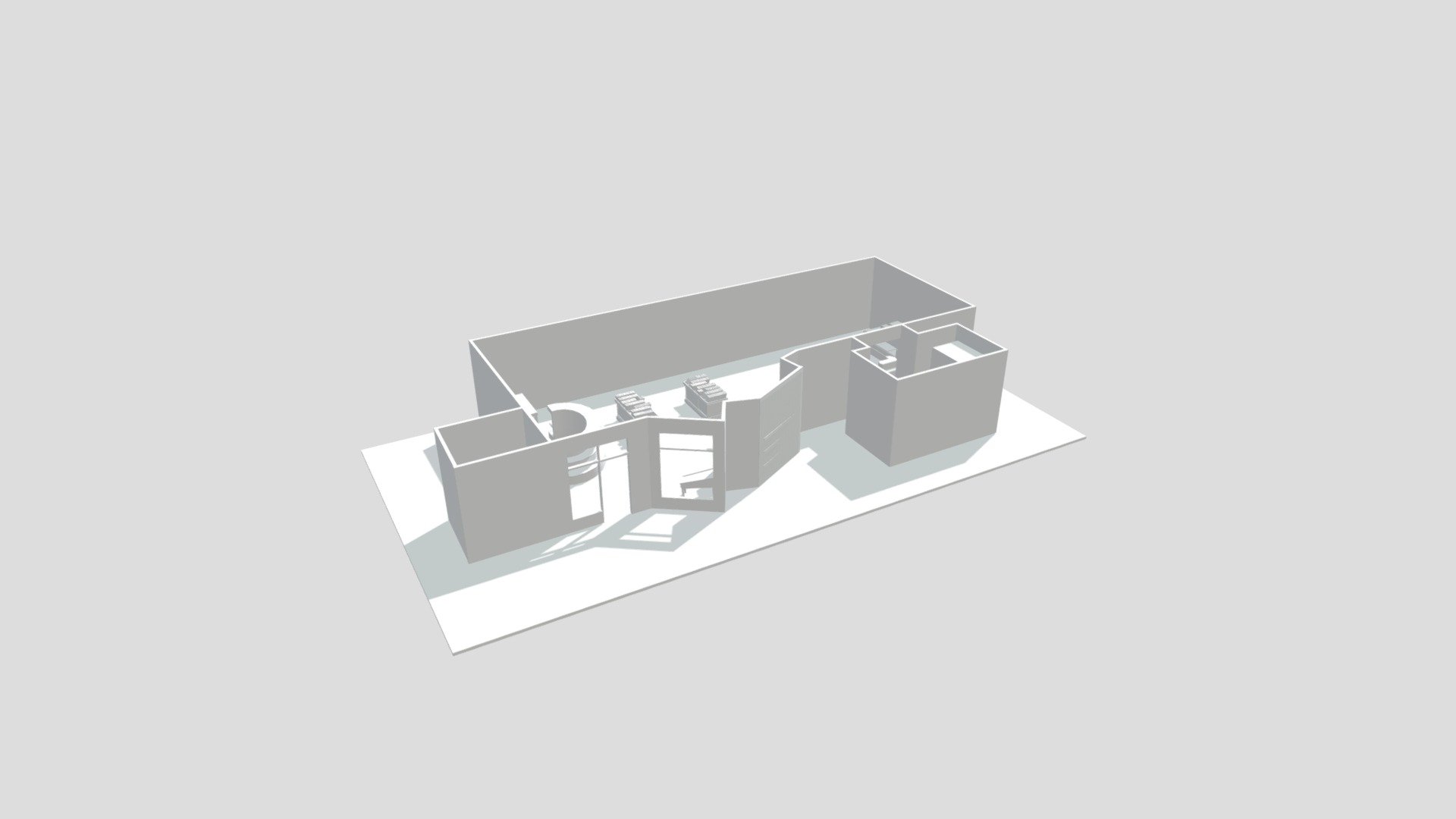 Comics store "The big bang theory" - 3D model by Tetiana (@tania ...